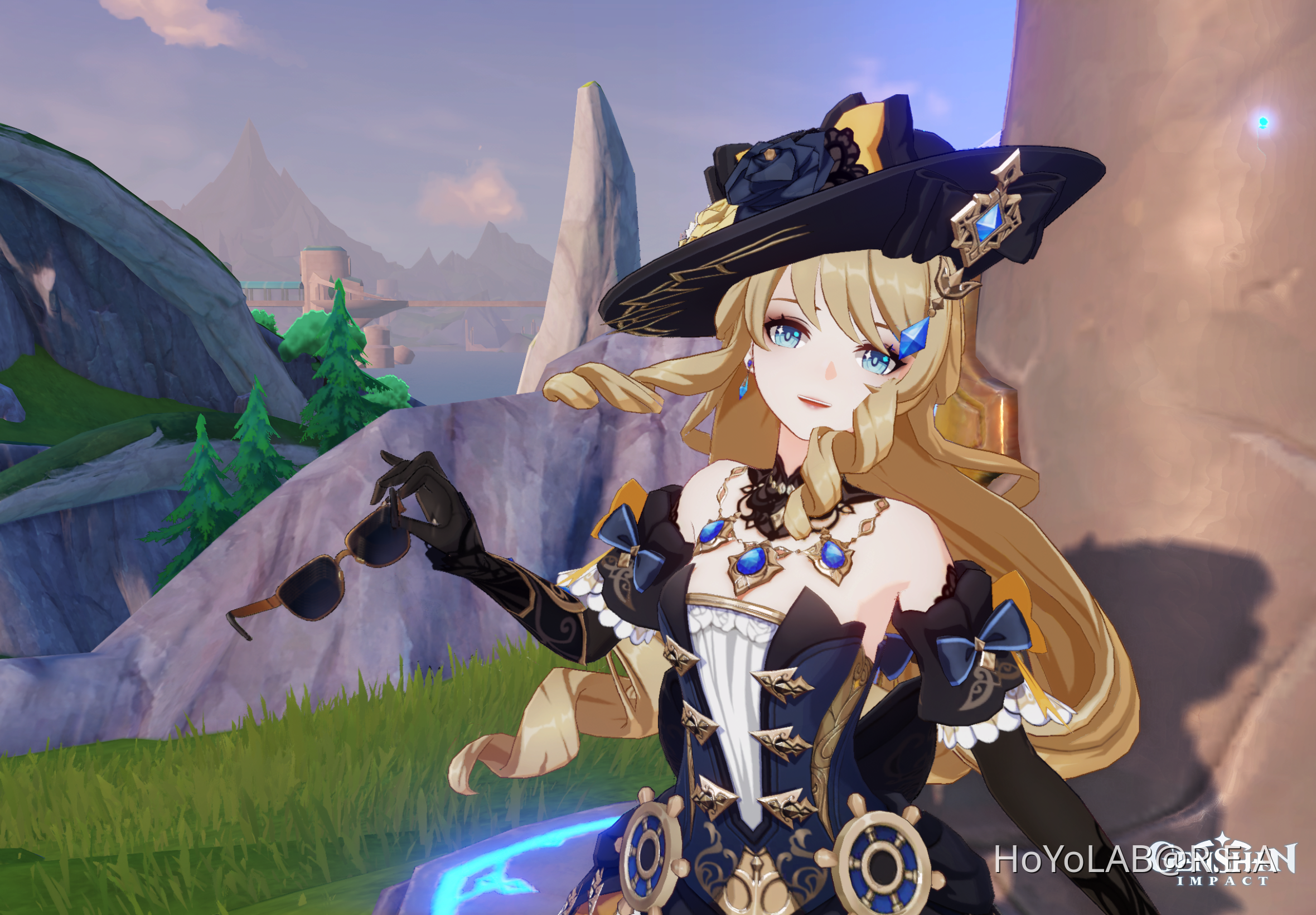 Some pics with my new Navia Genshin Impact | HoYoLAB