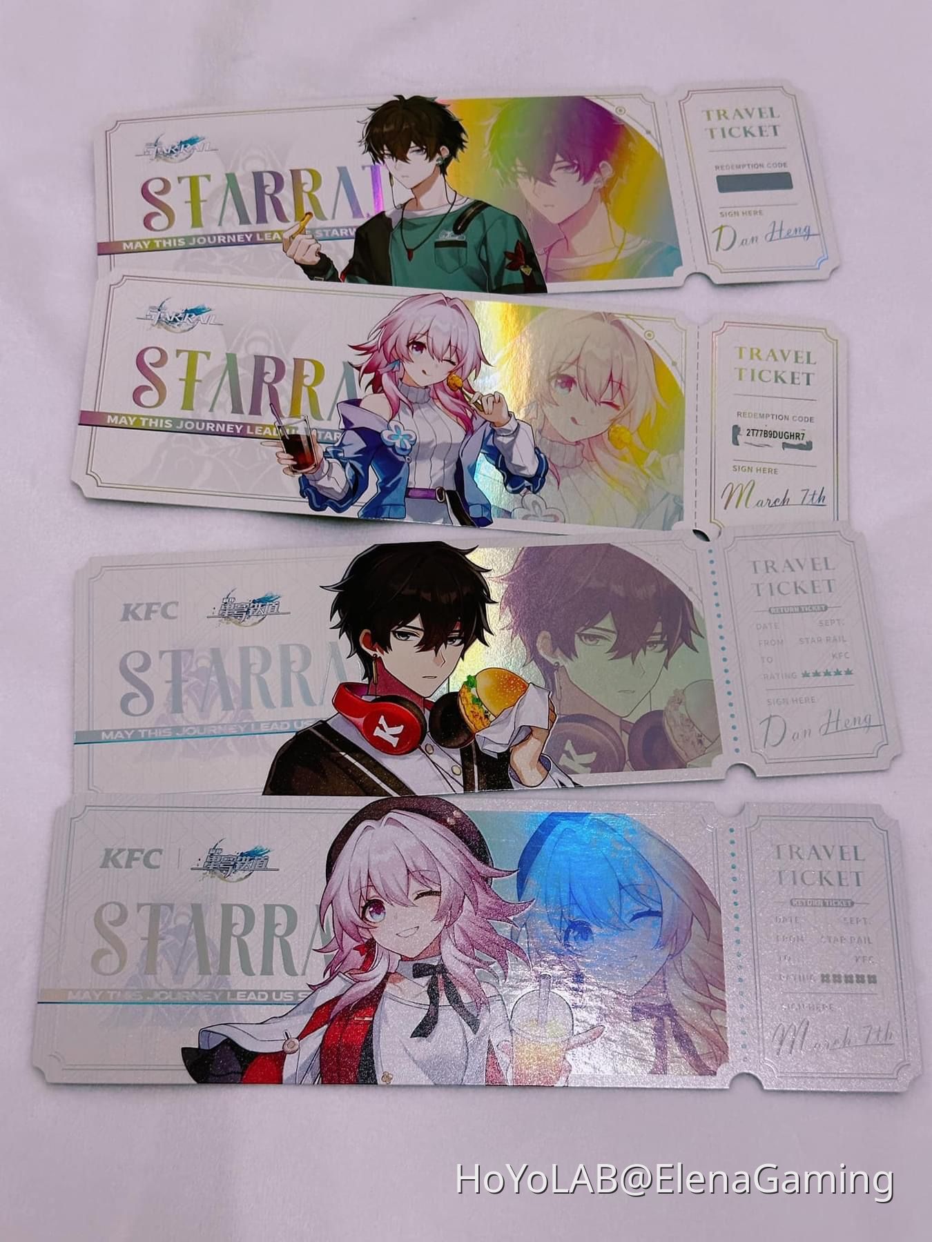 HSR Cafe Collab vs KFC Collab Honkai: Star Rail | HoYoLAB