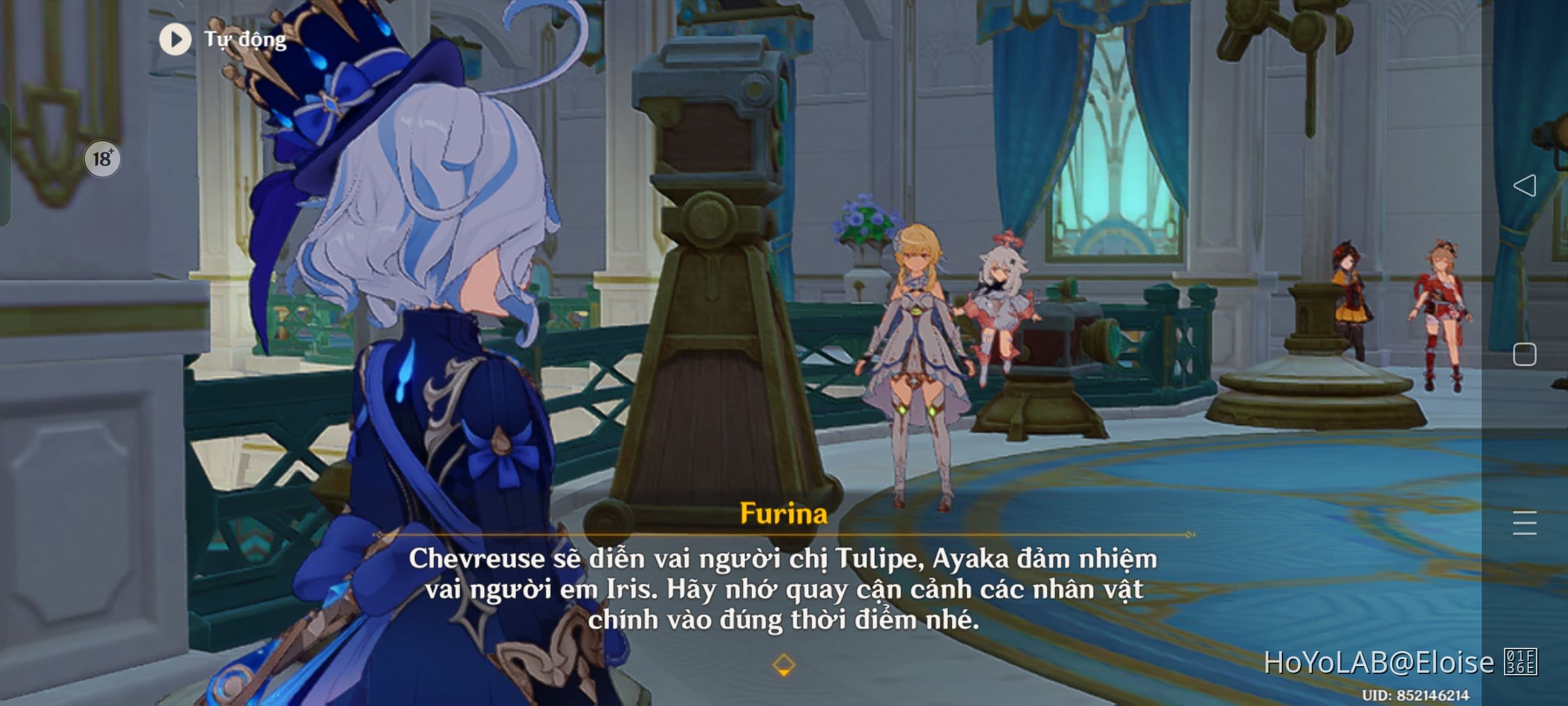 những cảnh quay đầu tiên và màn debut của đạo diễn mới: Furina 🥳🥳🥳 ...