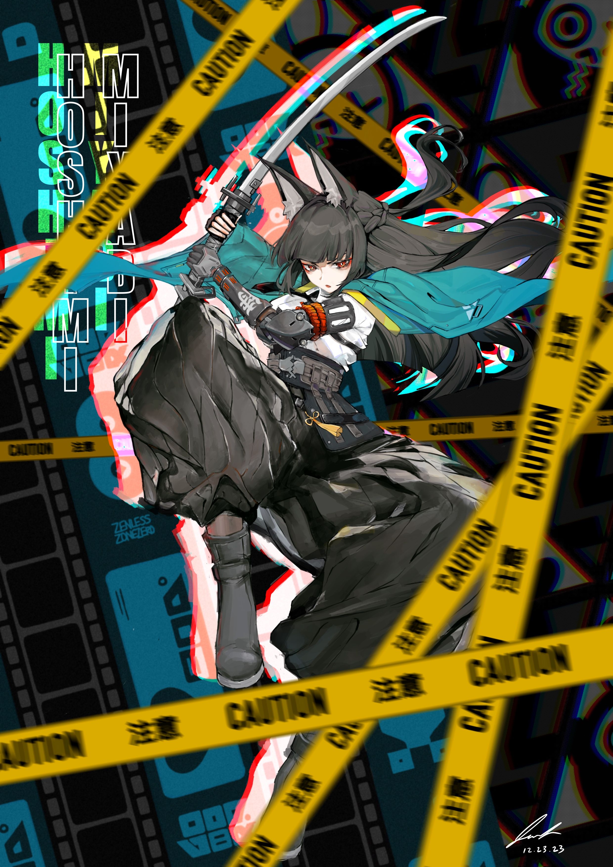 hoshimi miyabi for the zzz art contest! Zenless Zone Zero | HoYoLAB