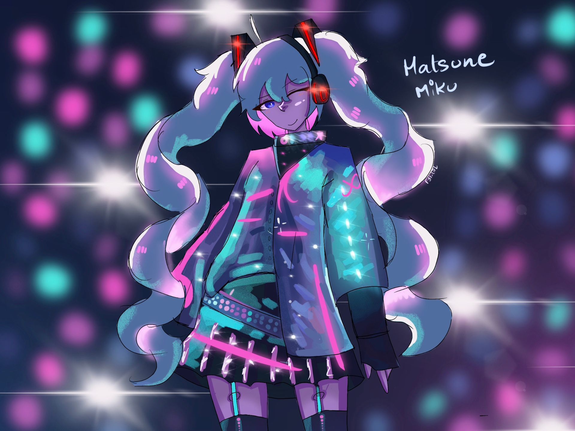 Hatsune Miku (PJSK) fanart | HoYoLAB