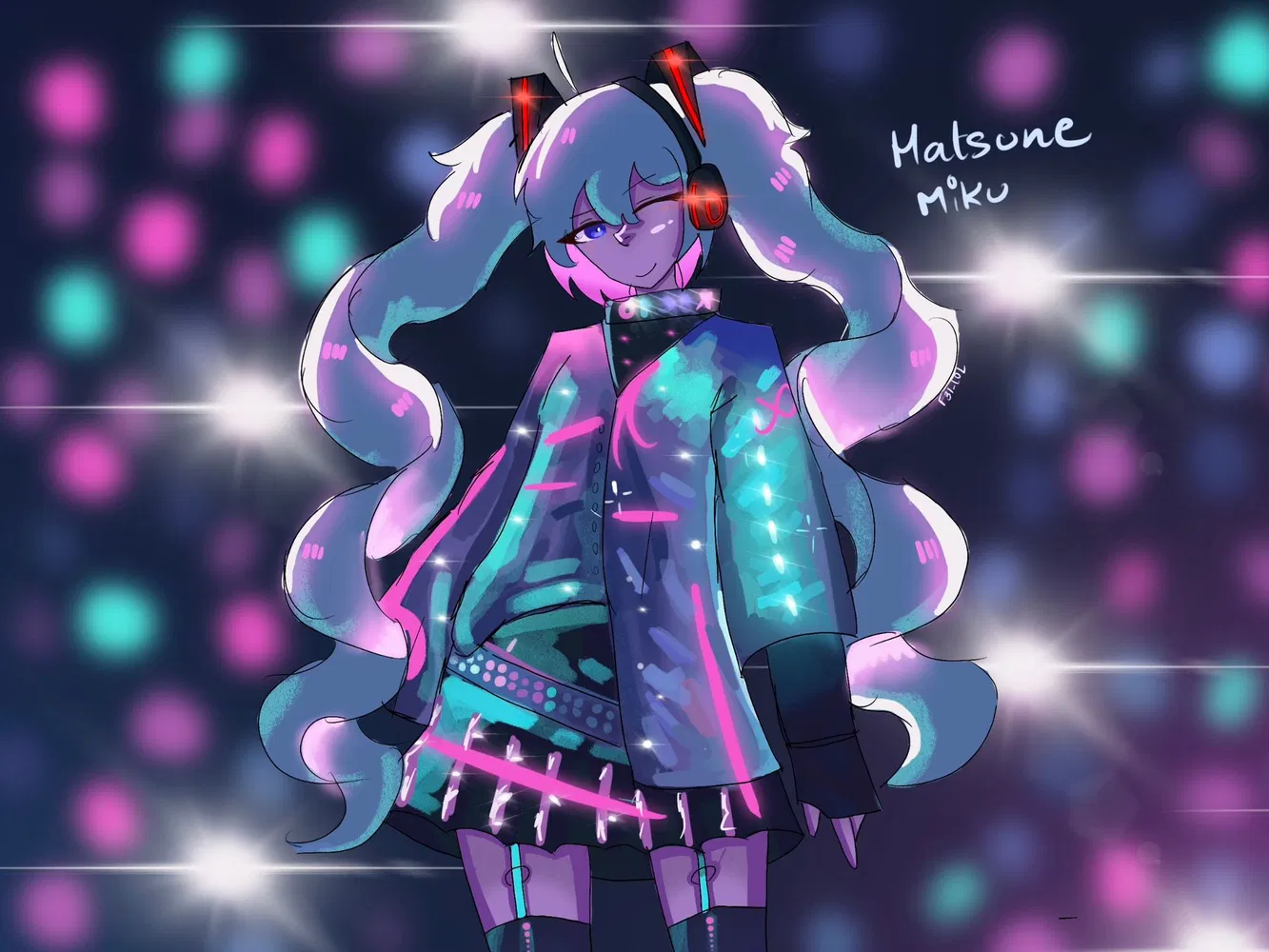 Hatsune Miku (PJSK) fanart | HoYoLAB