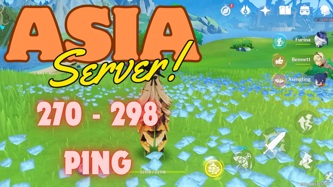 My Main Server : Asia but why I get better Ping In #Europe 🤯. Genshin Impact | HoYoLAB