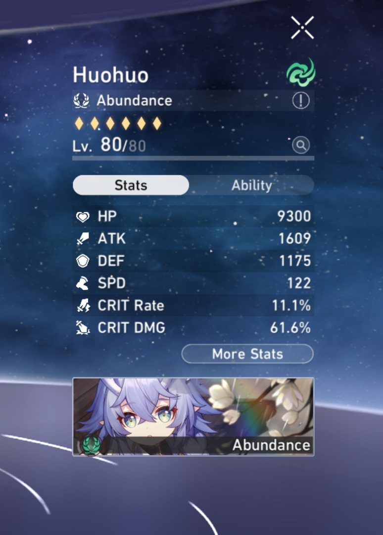 new build for huohuo Honkai: Star Rail | HoYoLAB