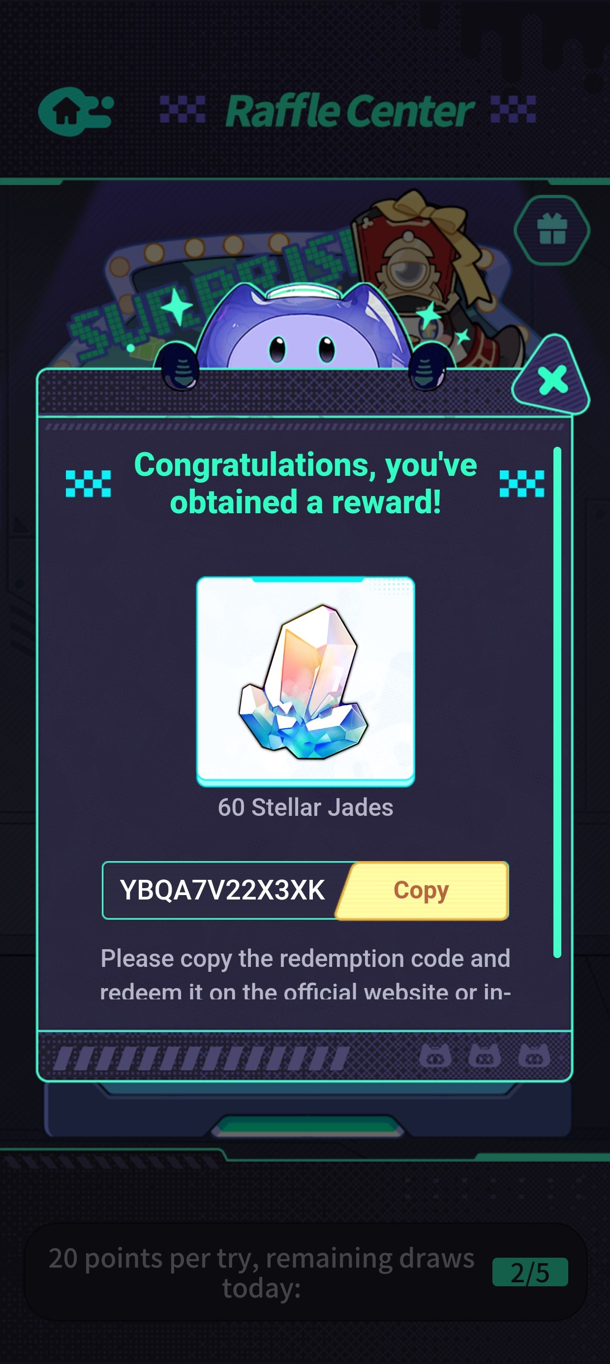 Redeem Code Honkai Honkai: Star Rail | HoYoLAB