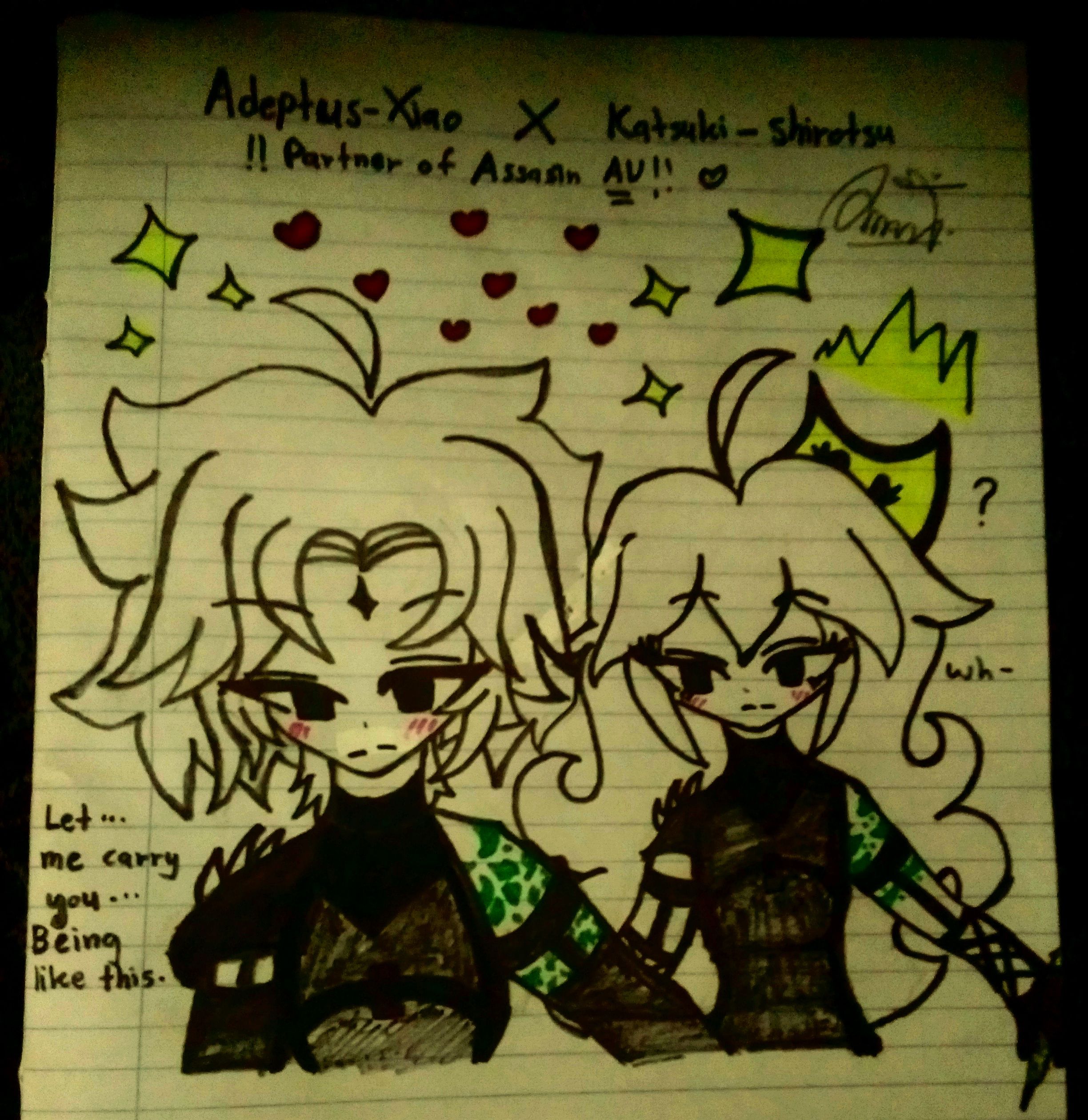 this is my fanart ( i drew Xiao :) ) Genshin Impact | HoYoLAB