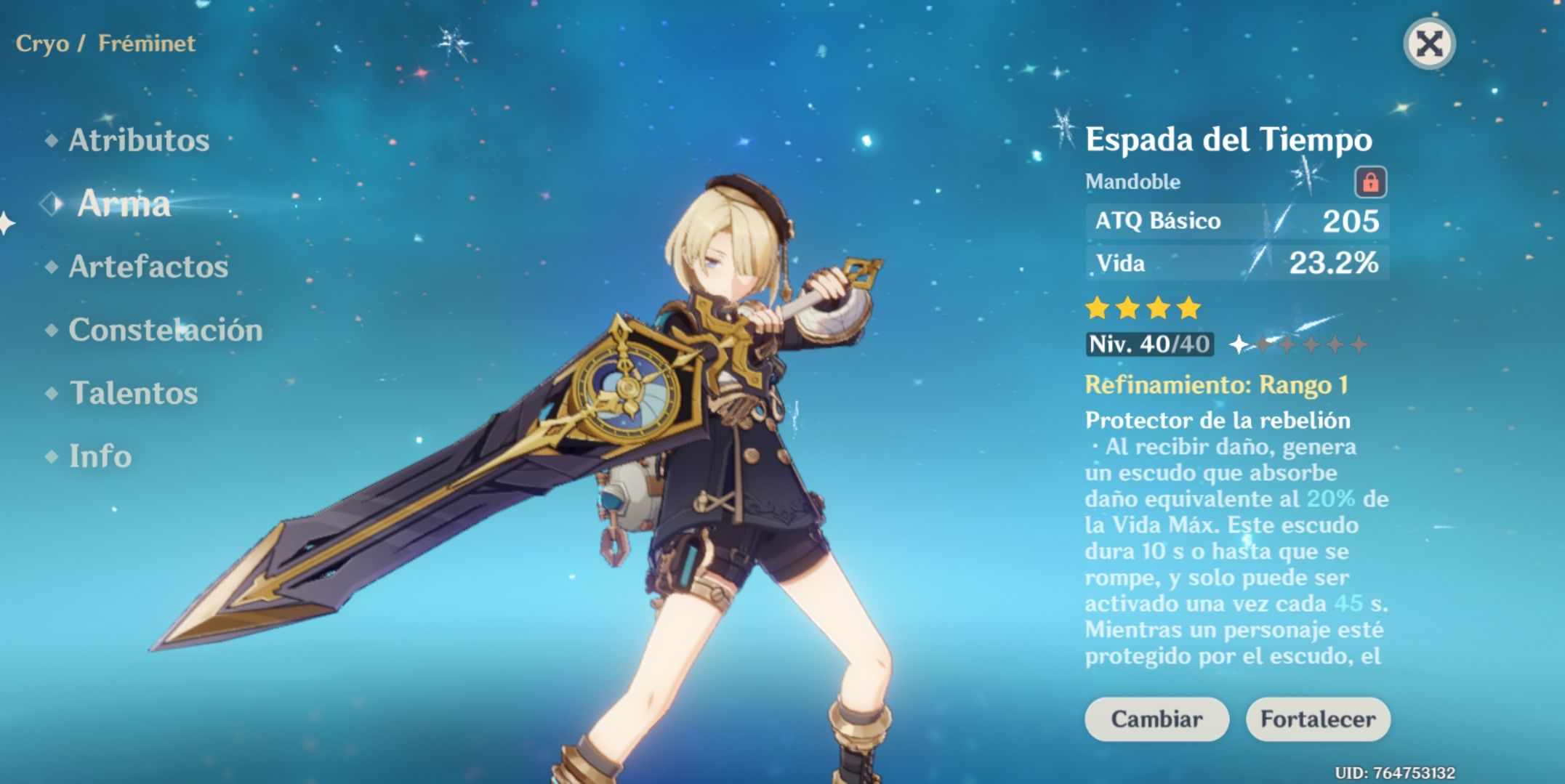 Mi Espada del Tiempo está bien? Genshin Impact | HoYoLAB