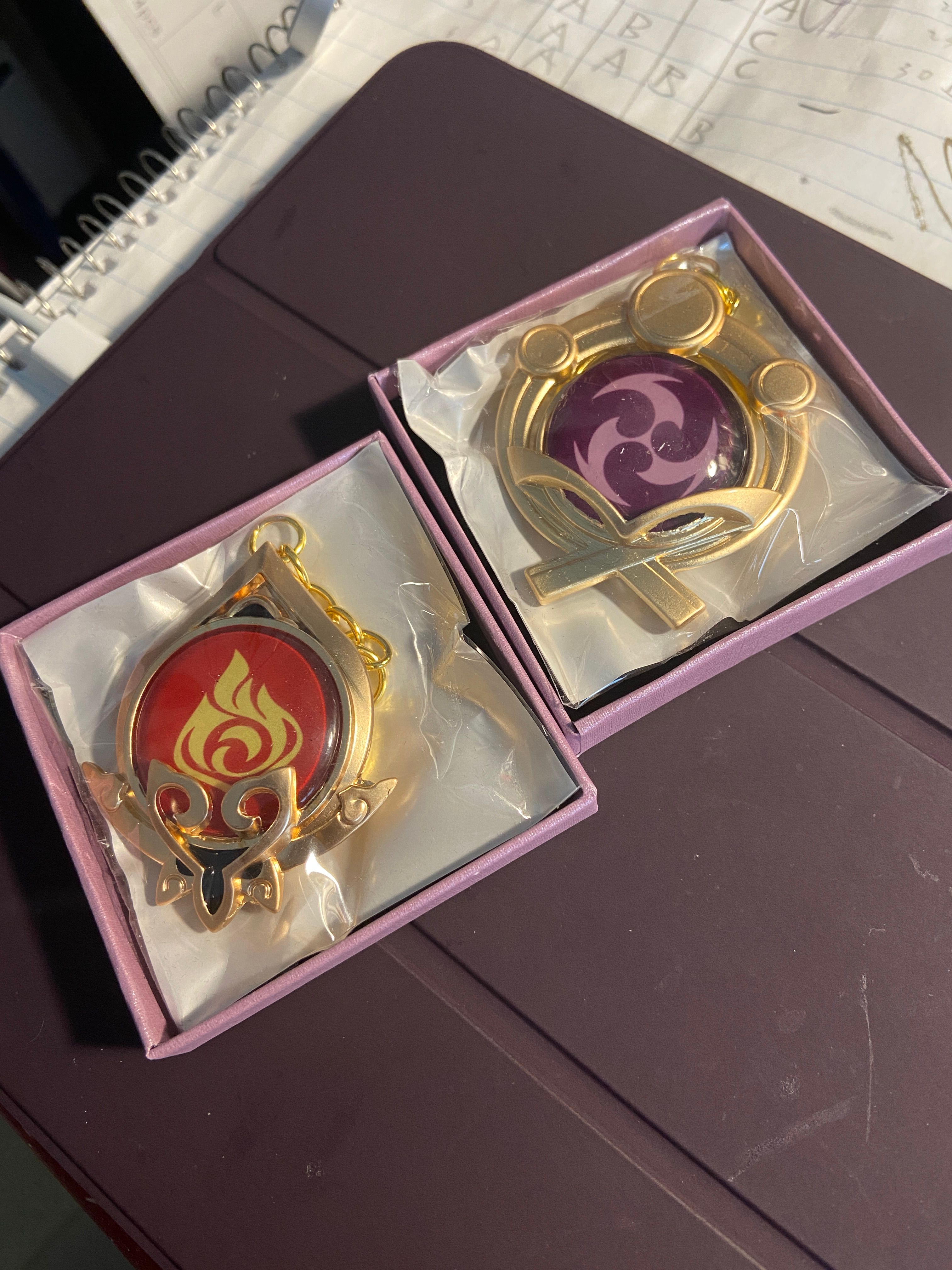 Got some Vision Keychains for Me and My Friend! Genshin Impact | HoYoLAB