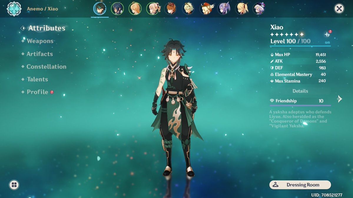 Finally got my xiao to lvl 100 🙏🙏🙏😭 Genshin Impact | HoYoLAB