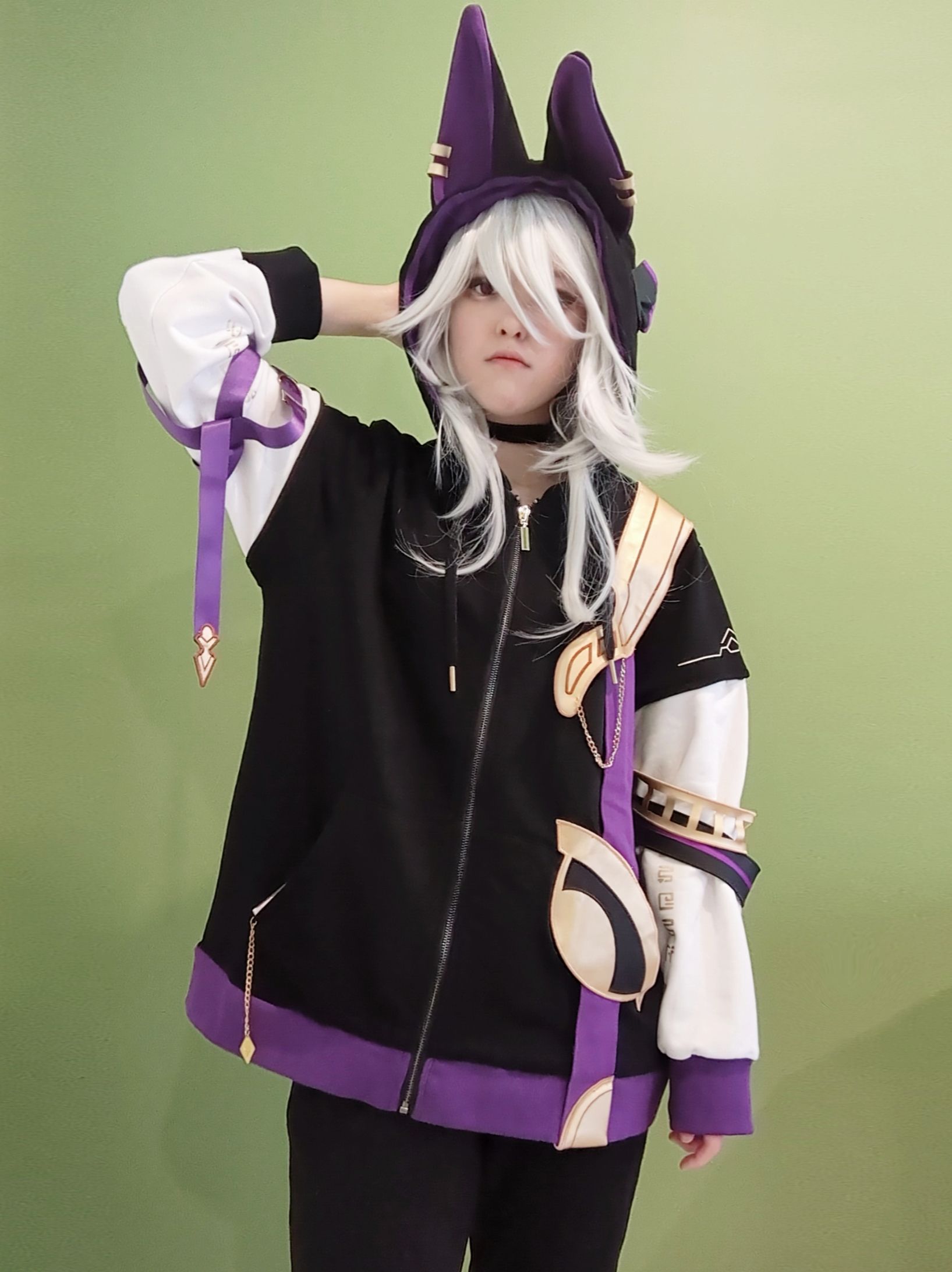 Cyno Hoodie I designed - Kickstarter Genshin Impact | HoYoLAB