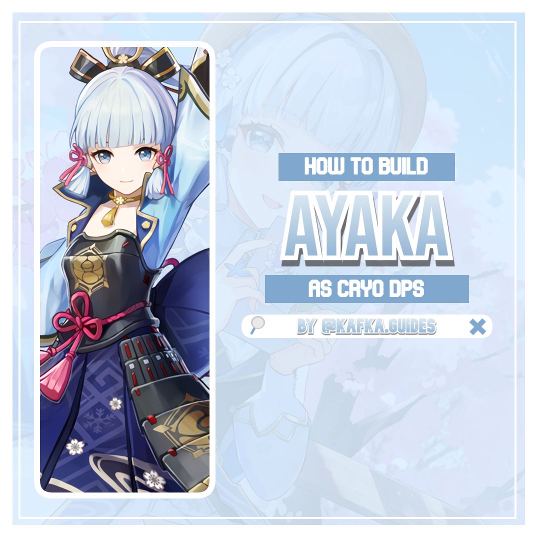 [4.3] Ayaka Guide!💫 Genshin Impact | HoYoLAB