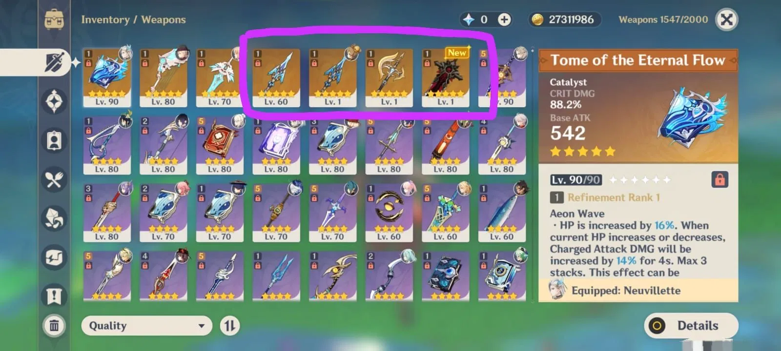 Behold... my R4 misplitter Genshin Impact | HoYoLAB