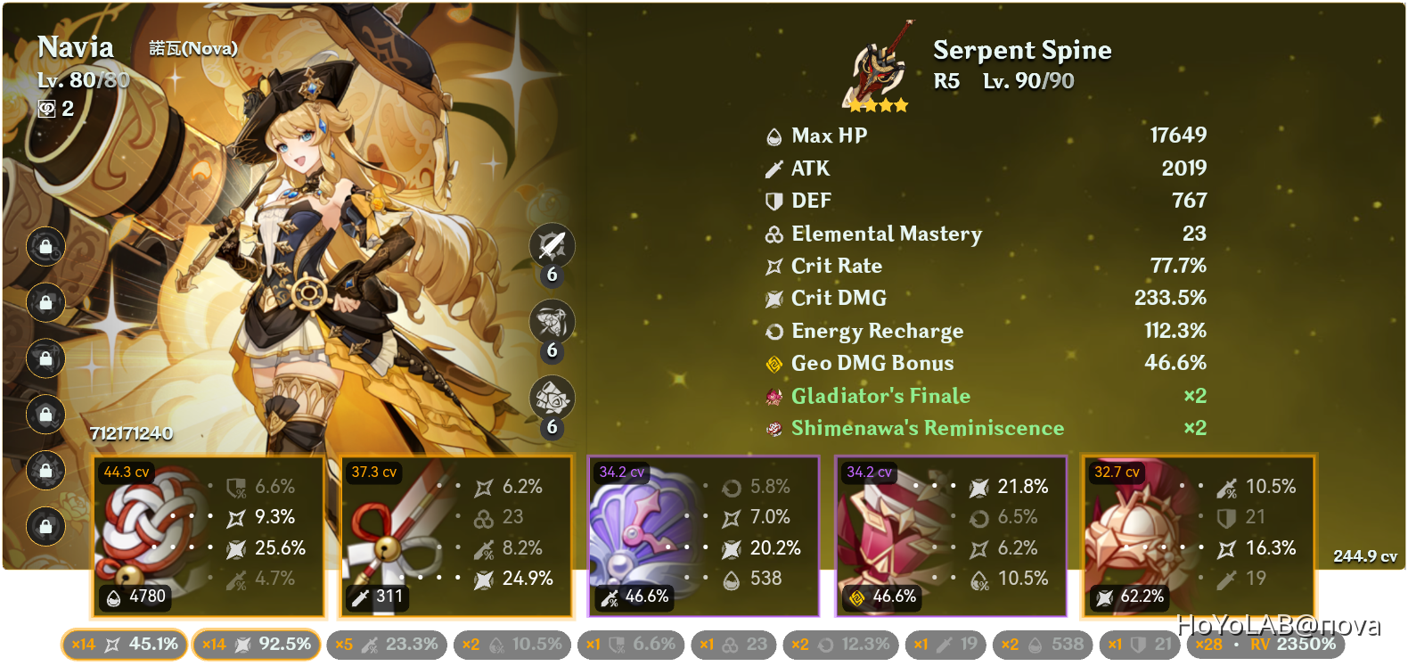 Akasha Terminal results Genshin Impact | HoYoLAB