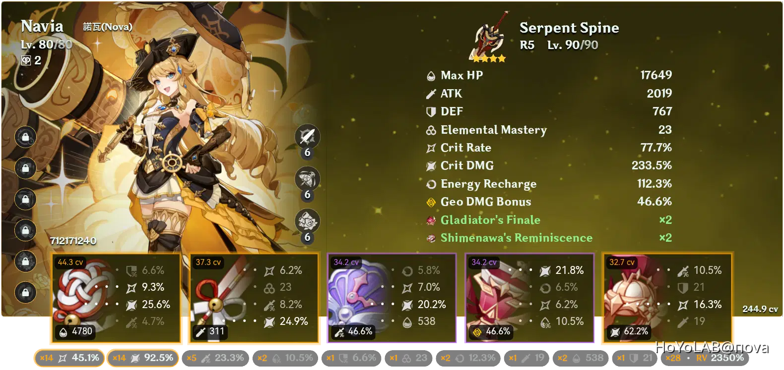 Akasha Terminal results Genshin Impact | HoYoLAB