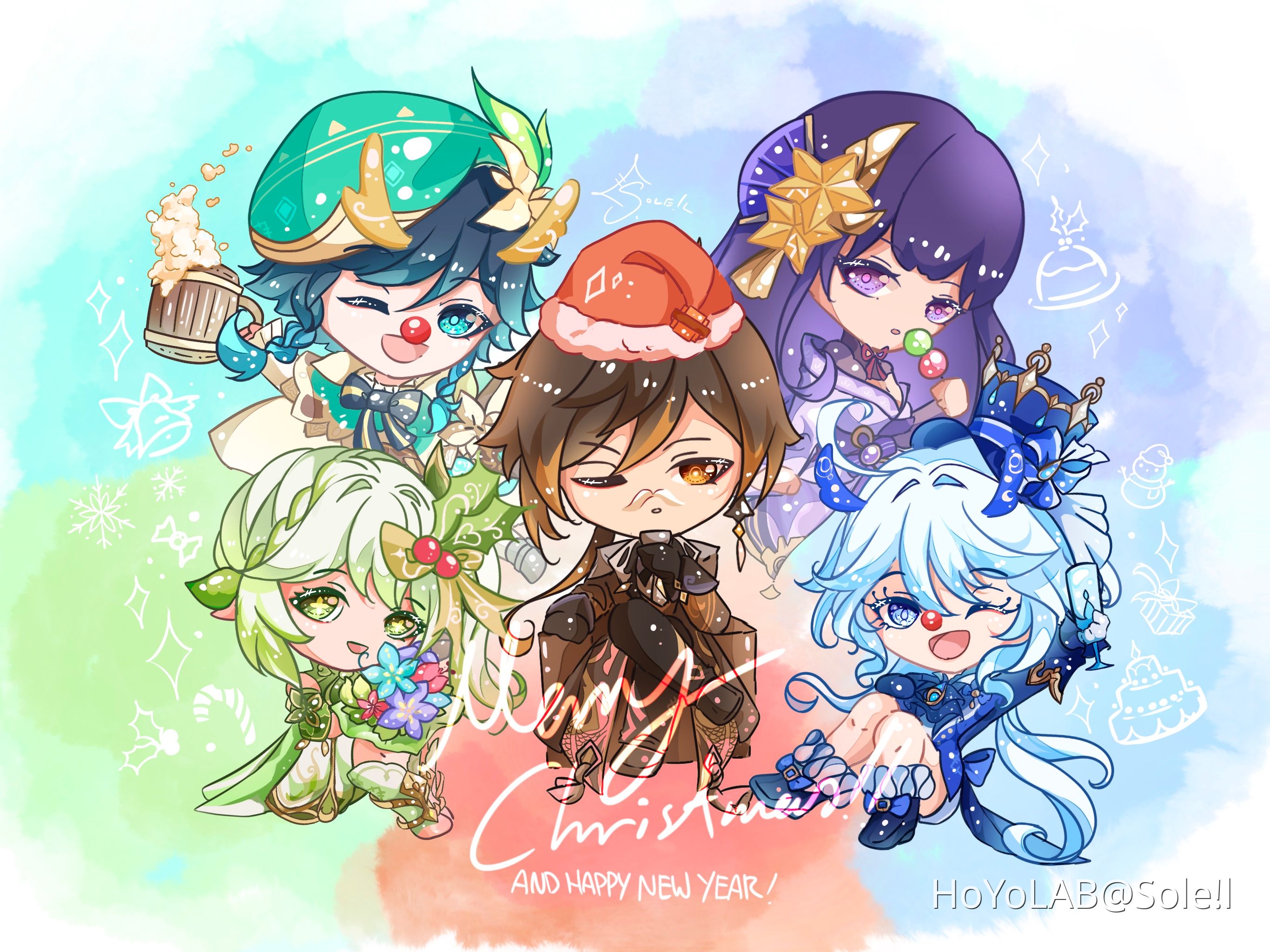 MERRY CHRISTMAS!!! Genshin Impact | HoYoLAB