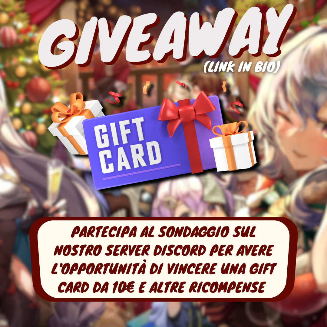 Partecipa al sondaggio | Estrazione di 10€ Gift Card + altri premi per ...