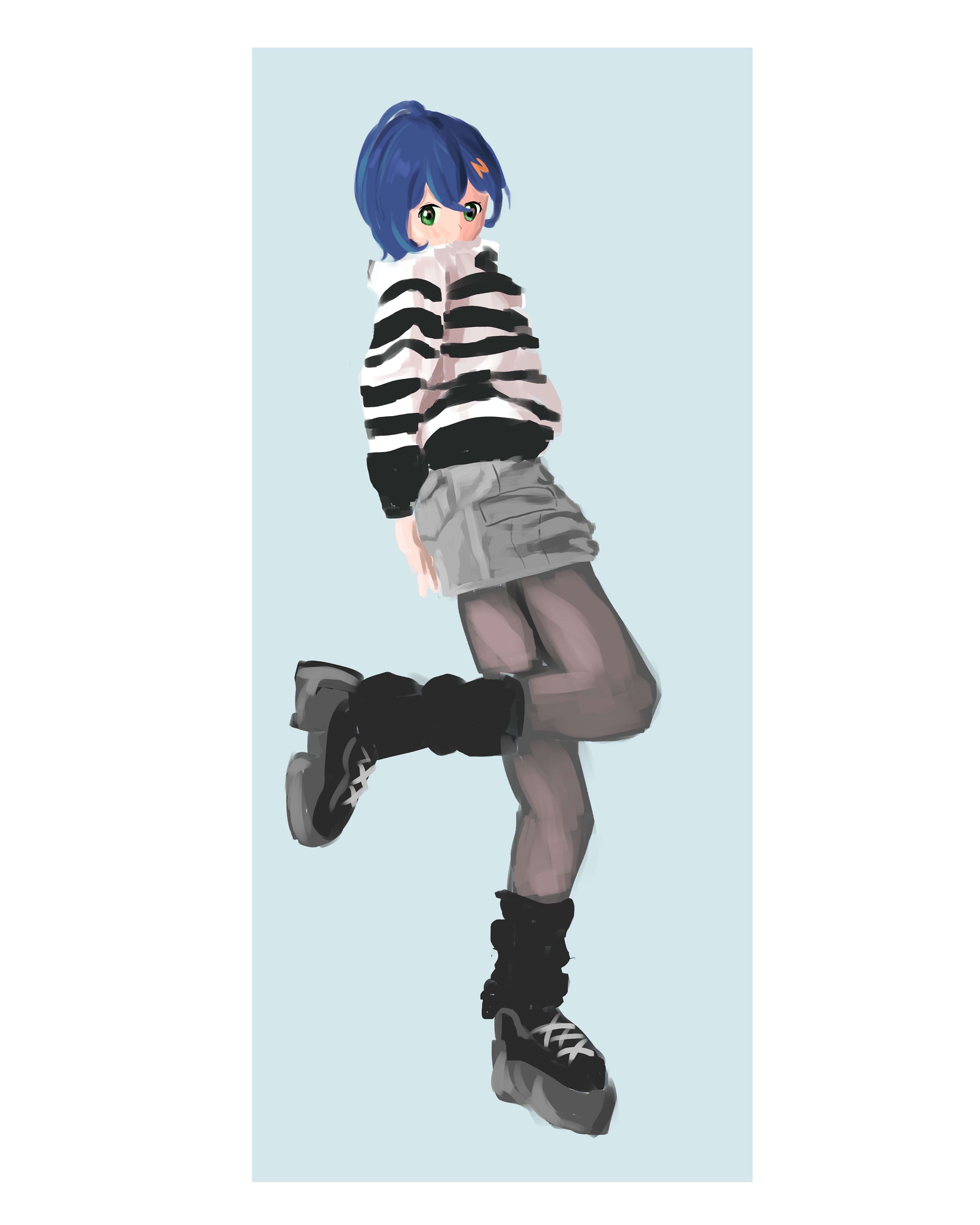 Day 5 of painting Belle :P Zenless Zone Zero | HoYoLAB