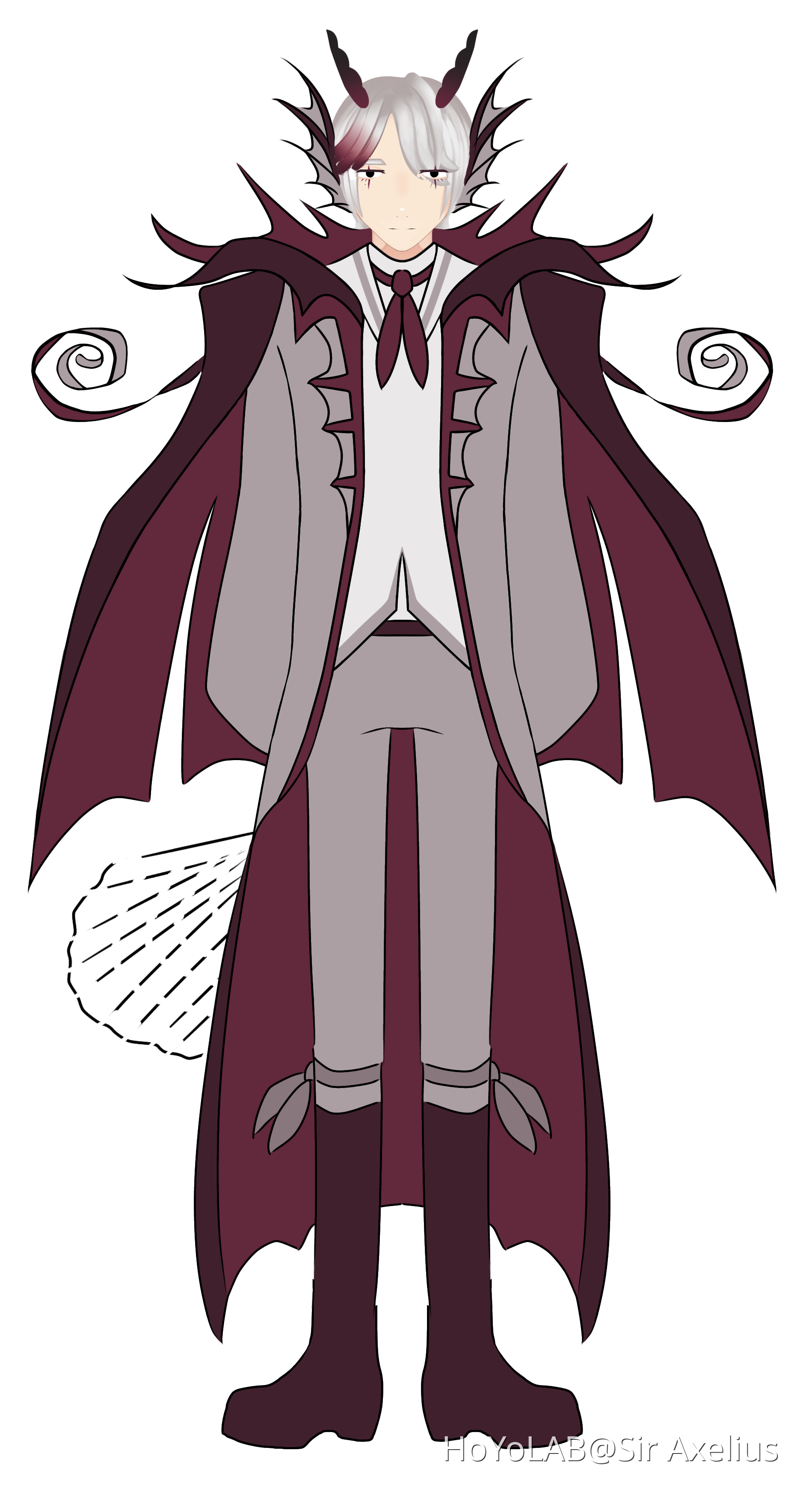 Lionfish vtuber model wip | HoYoLAB