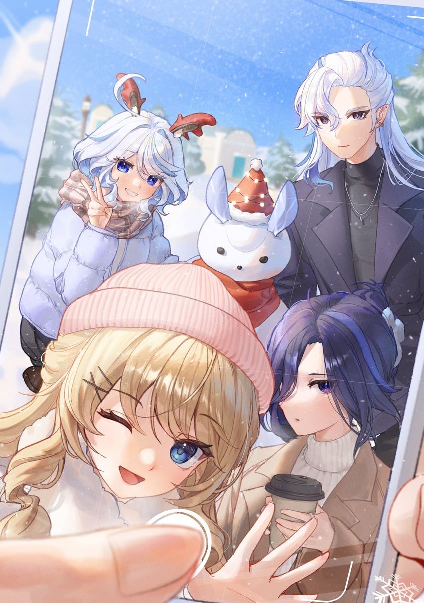 Feliz Navidad A Cada Tabibito de todo Tayvat!!🎄⛄🎁🎊 Genshin Impact | HoYoLAB