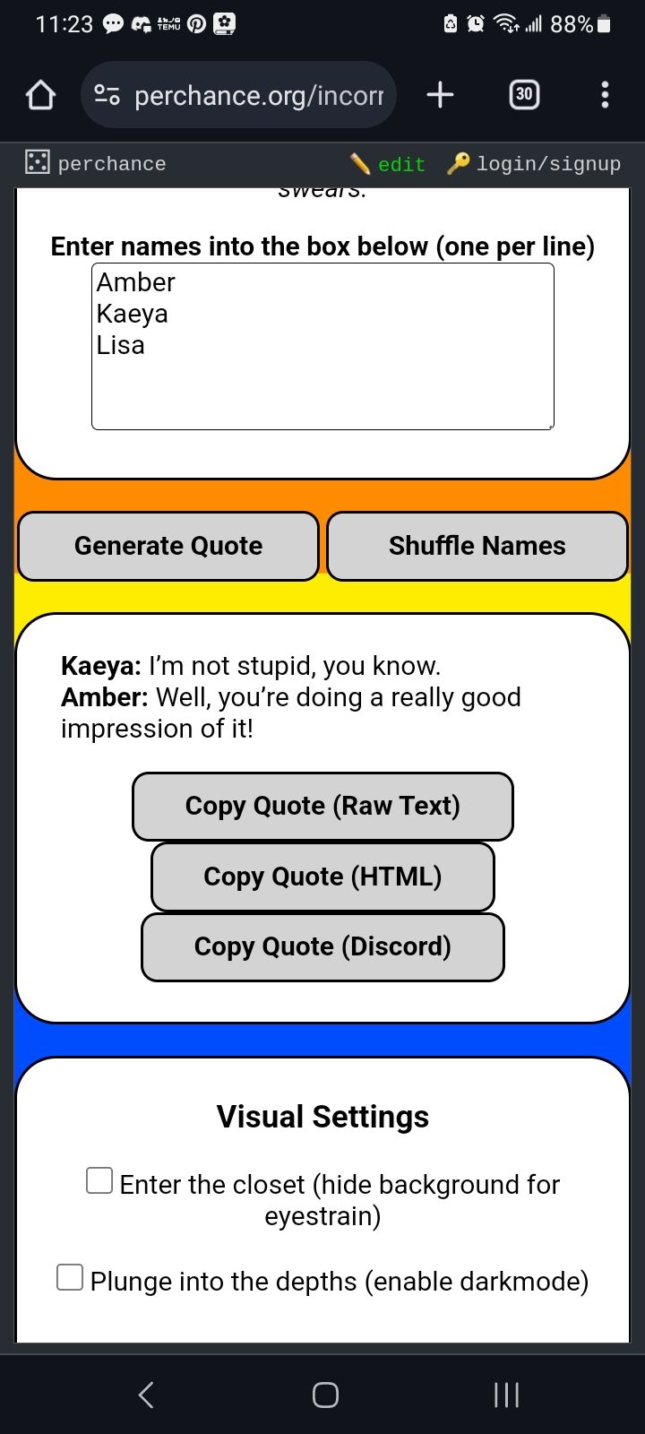 incorrect quotes -starter team edition Genshin Impact | HoYoLAB