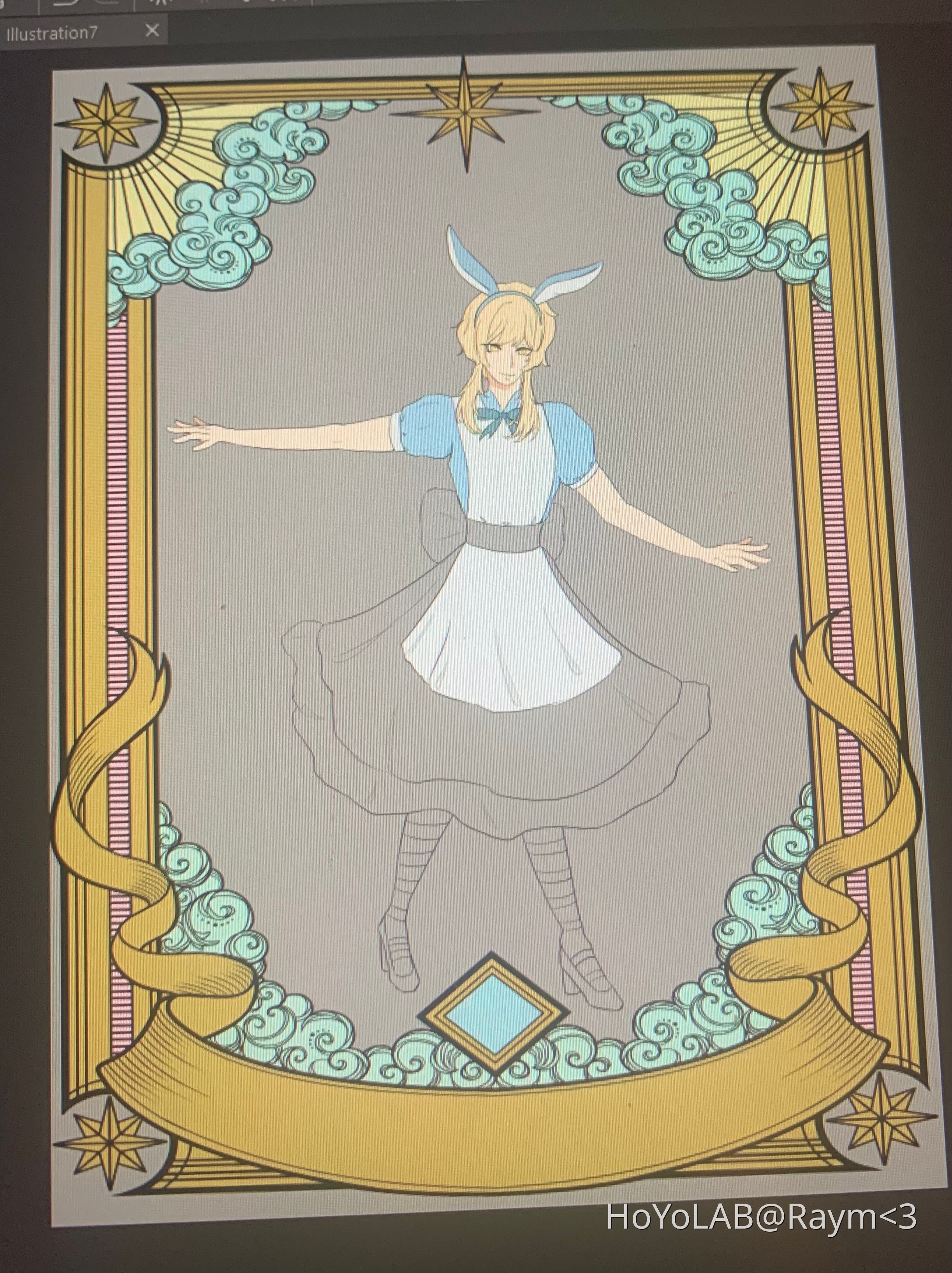 WIP for Lumine as Alice Genshin Impact | HoYoLAB