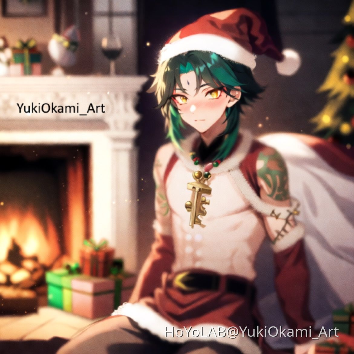 POV: you caught Santa Xiao! Genshin Impact | HoYoLAB