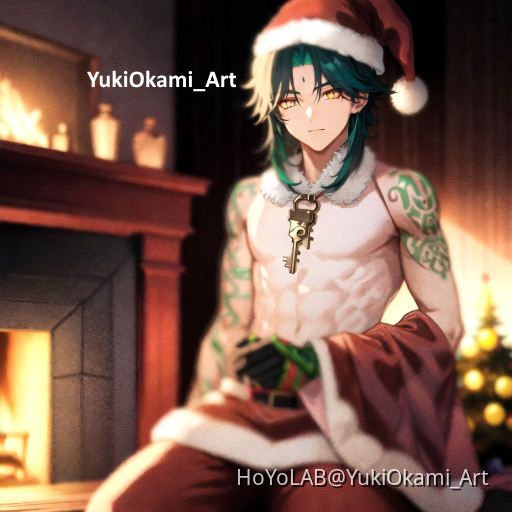 Comment something funny if you want Santa Xiao to visit tonight ...