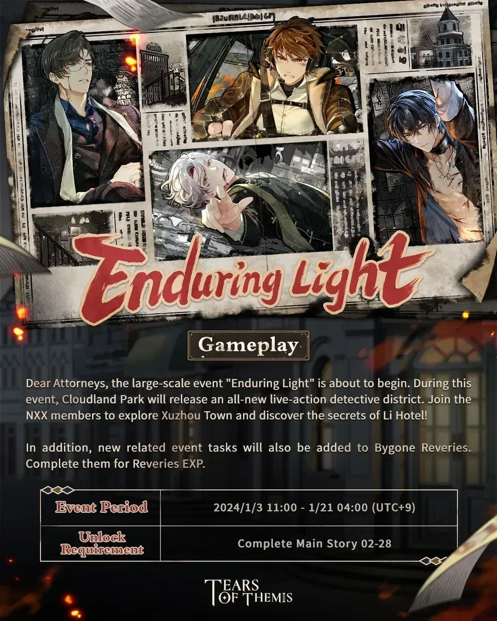 Enduring Light Gameplay Tears of Themis | HoYoLAB