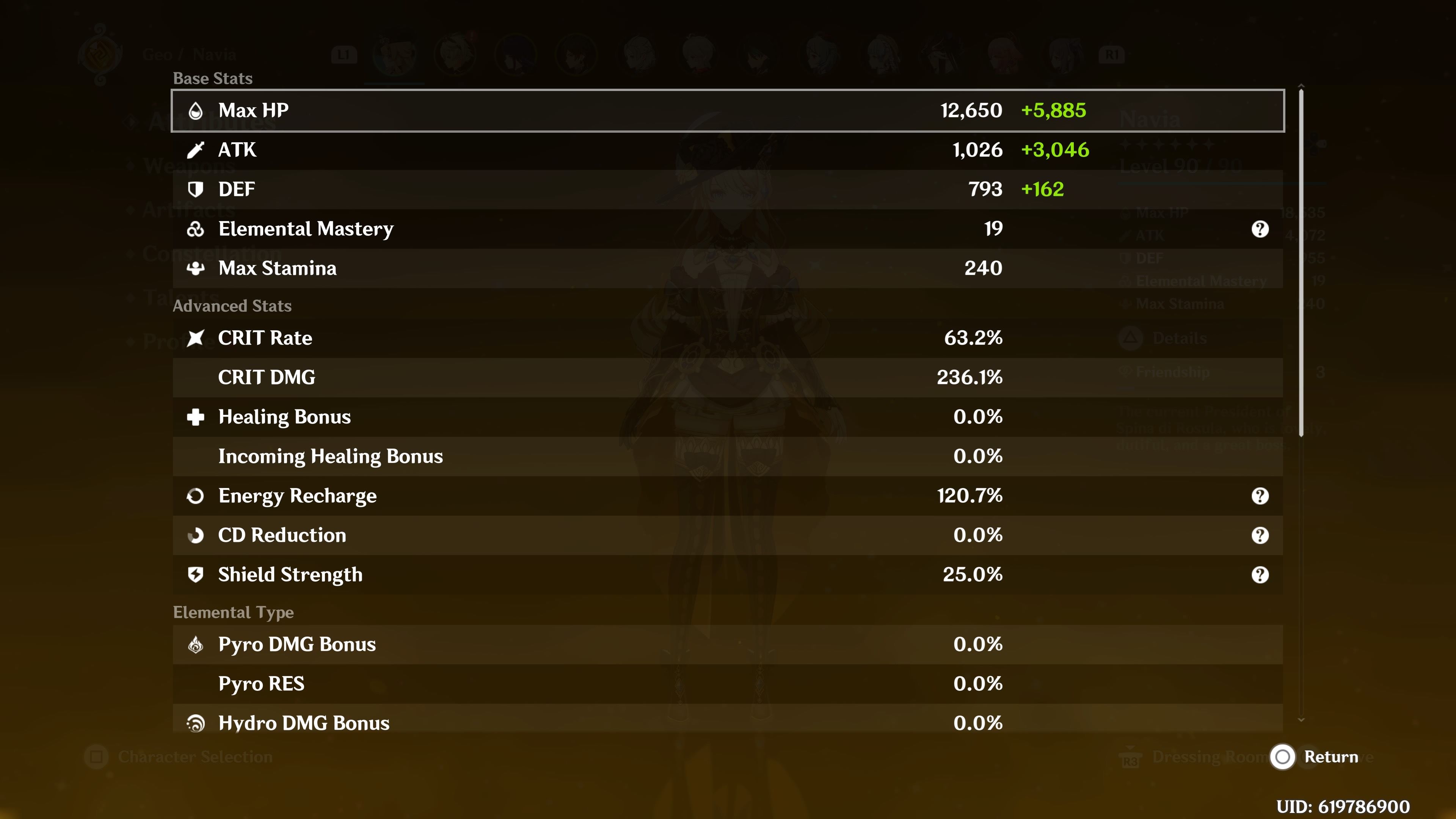 What stats are better for Navia??? Genshin Impact | HoYoLAB