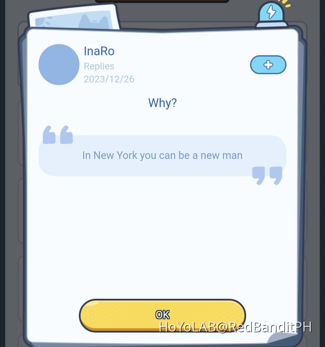 Hamilton fans! Can you tell him? | HoYoLAB