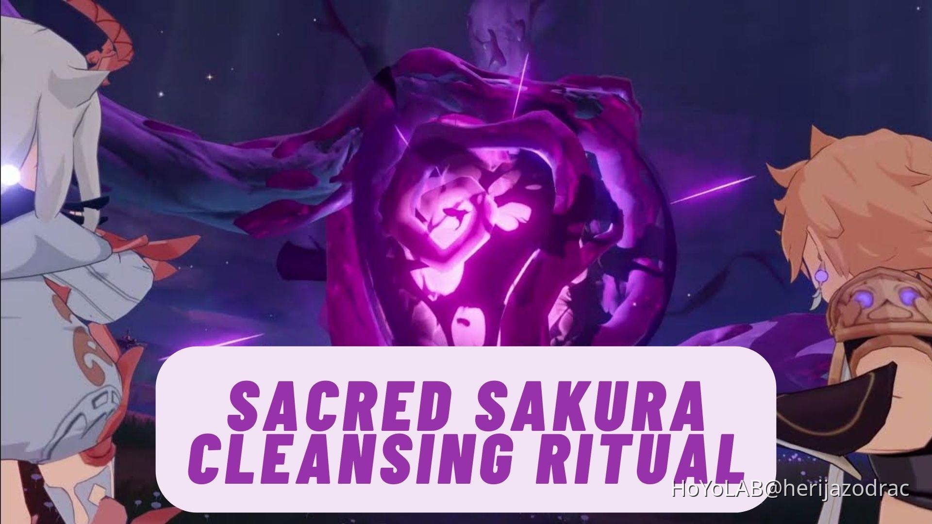 Sacred Sakura Cleansing Ritual PlayThrough Genshin Impact | HoYoLAB