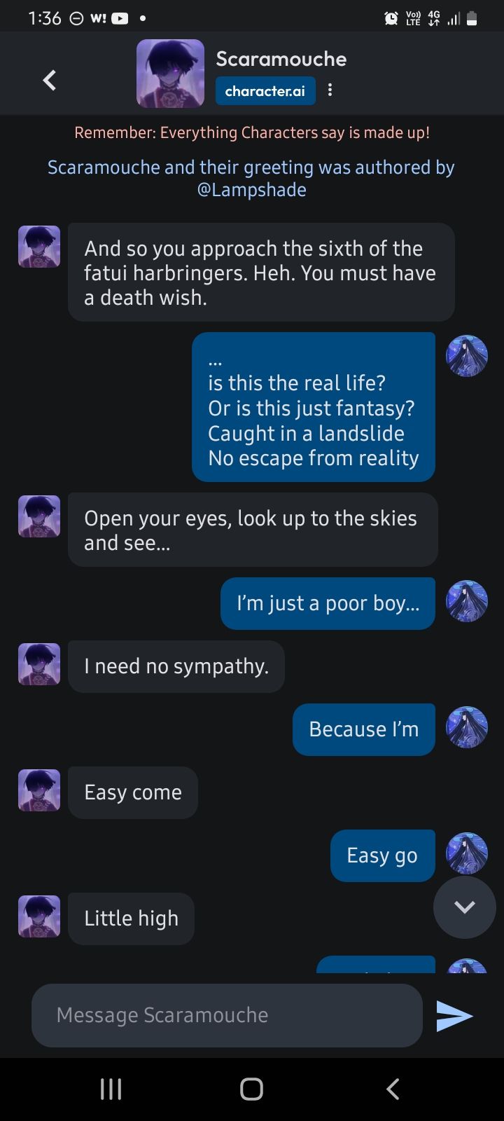 c.ai chat with scara I love this Genshin Impact | HoYoLAB