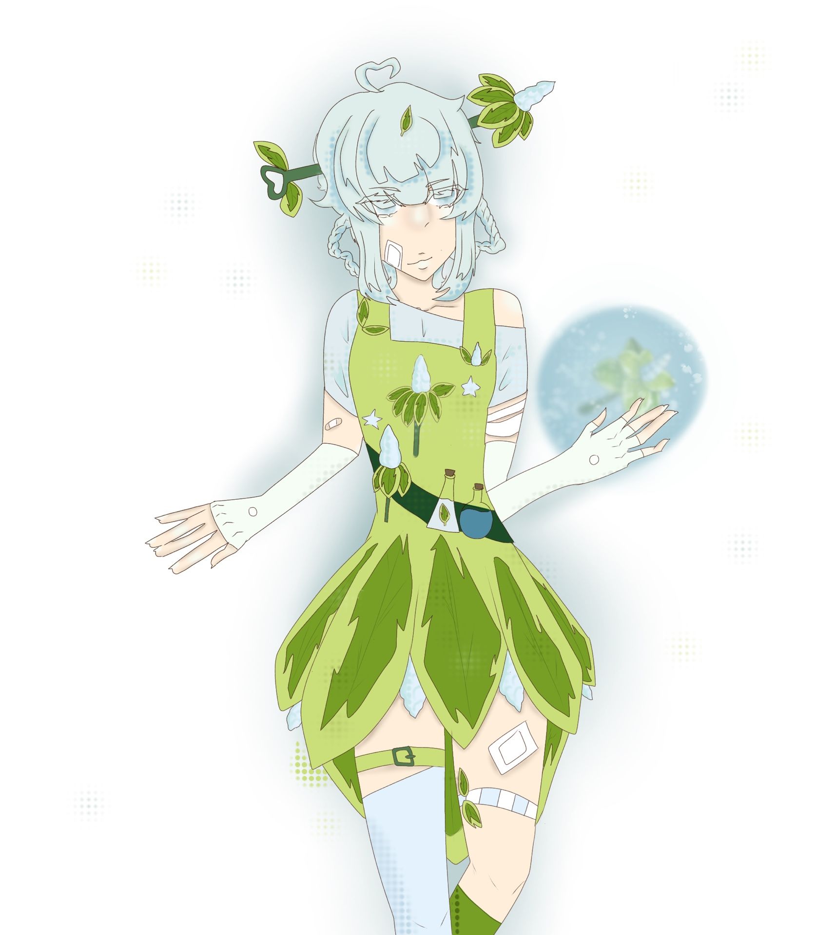 Mint as a Genshin character! :D Genshin Impact | HoYoLAB