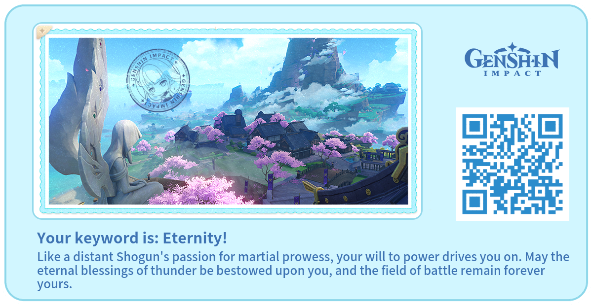 I am Eternity Genshin Impact | HoYoLAB