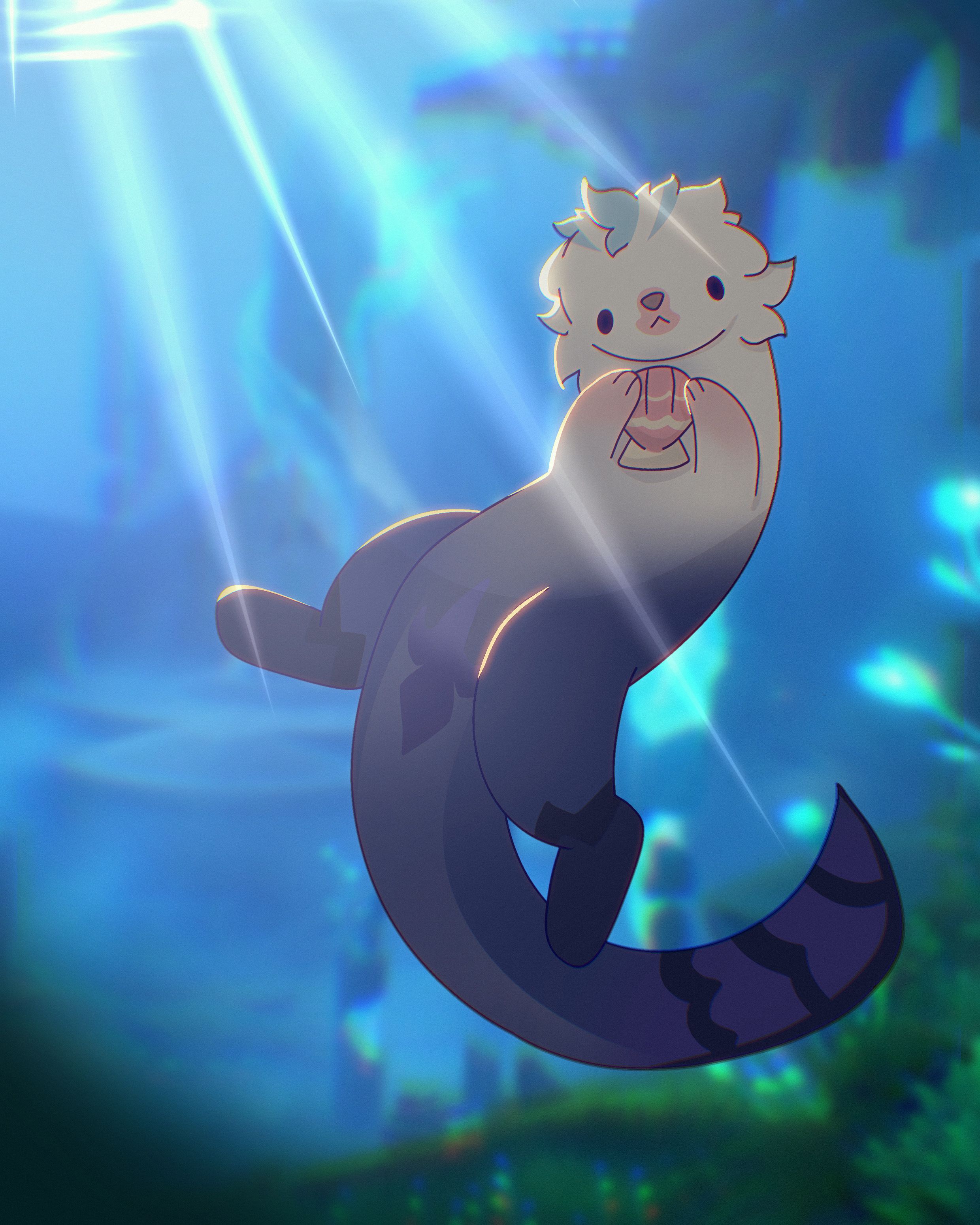 Otter fan art :3 Genshin Impact | HoYoLAB