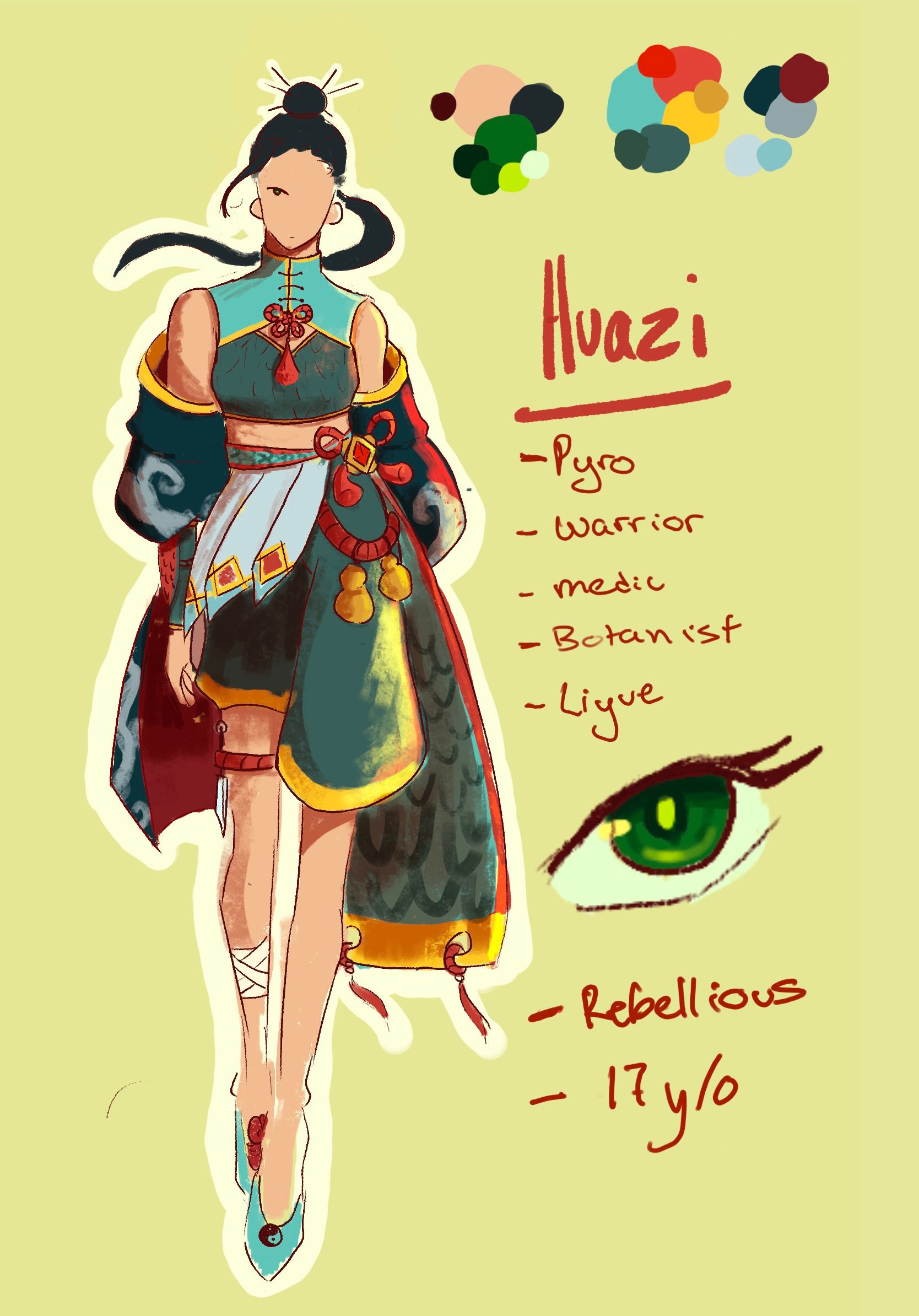 Liyue Character Design Genshin Impact | HoYoLAB