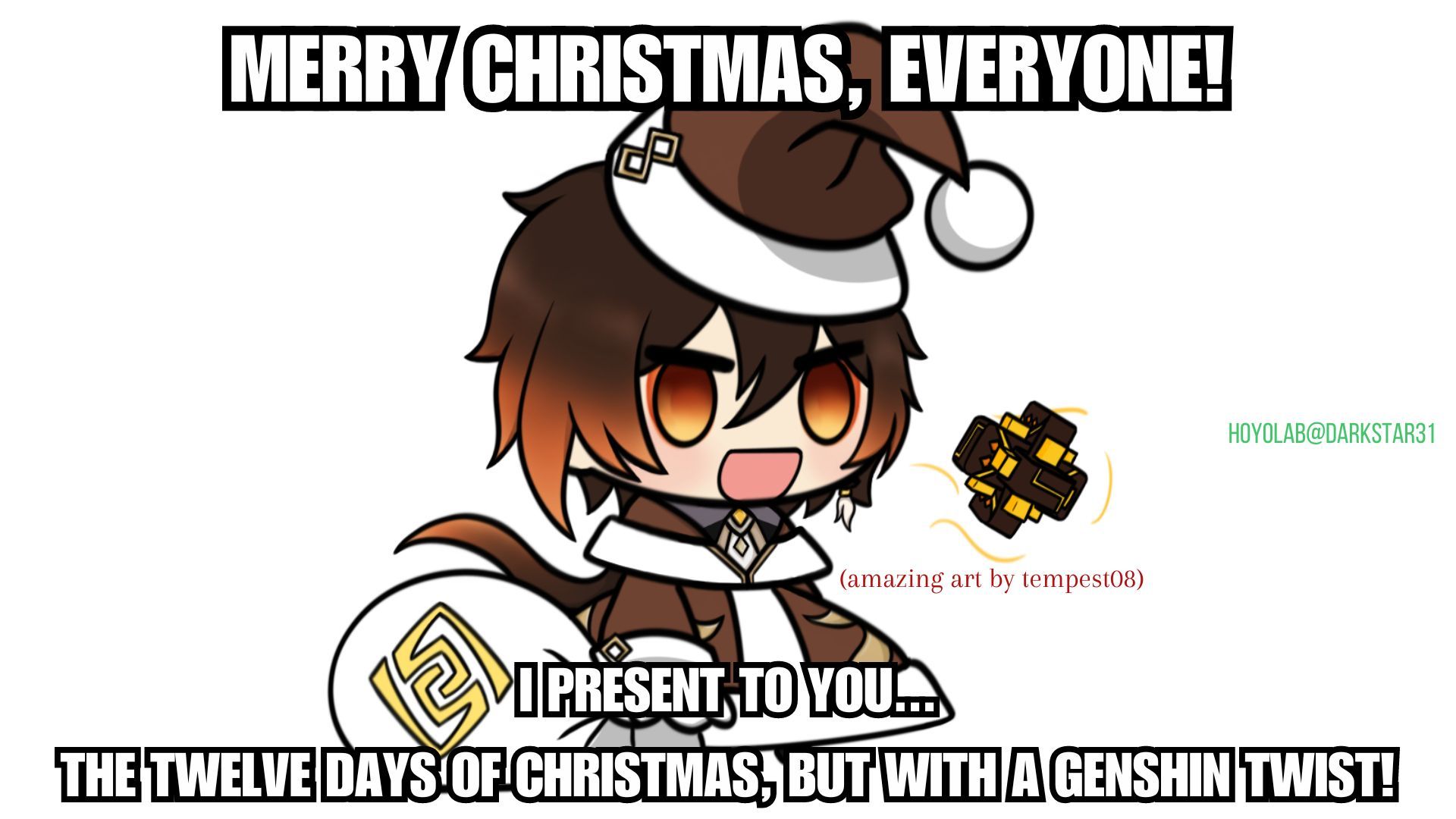 Wishing you a merry Christmas! Genshin Impact | HoYoLAB