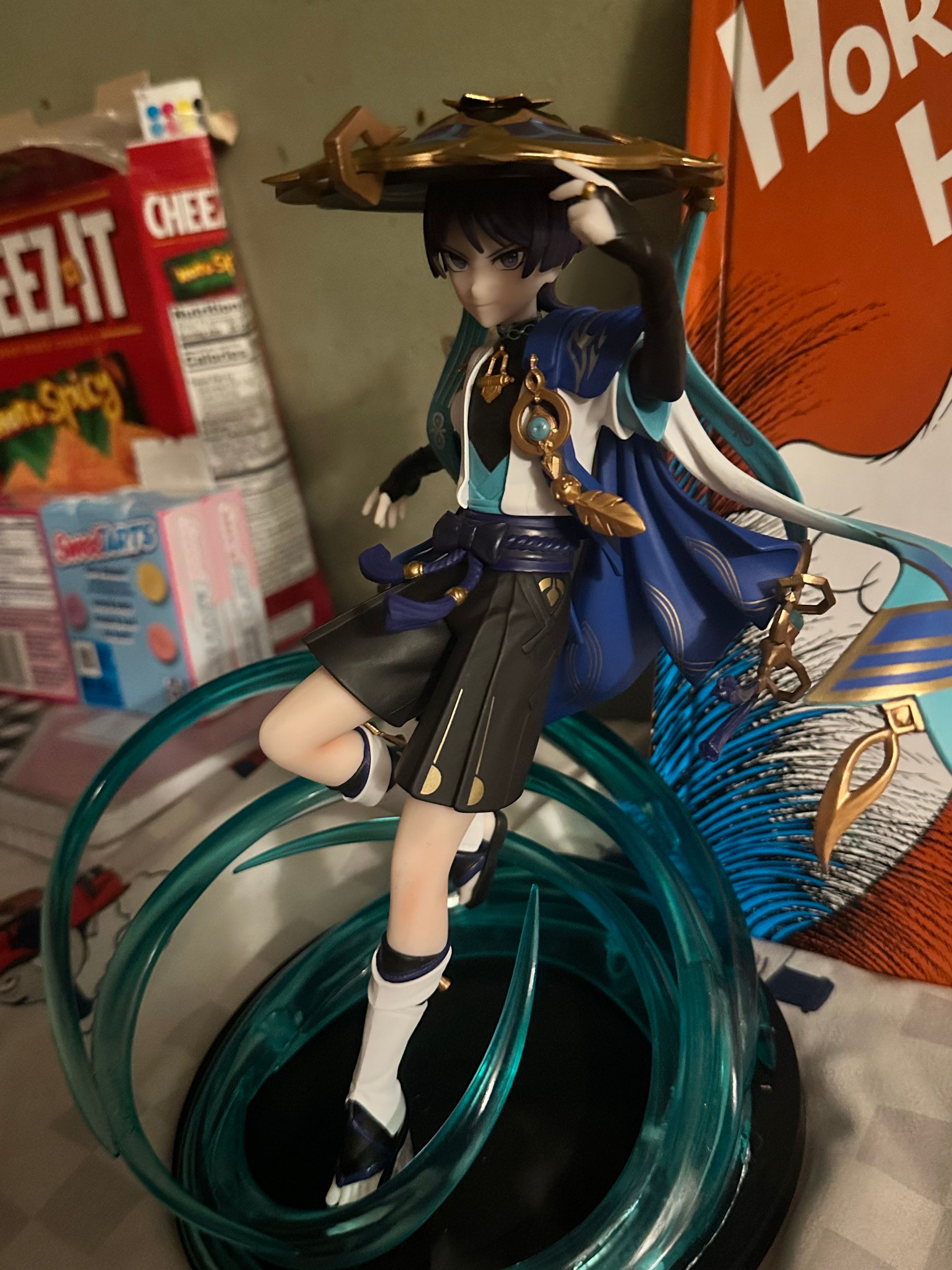 I just got The Wanderer action figure on Christmas. Genshin Impact ...