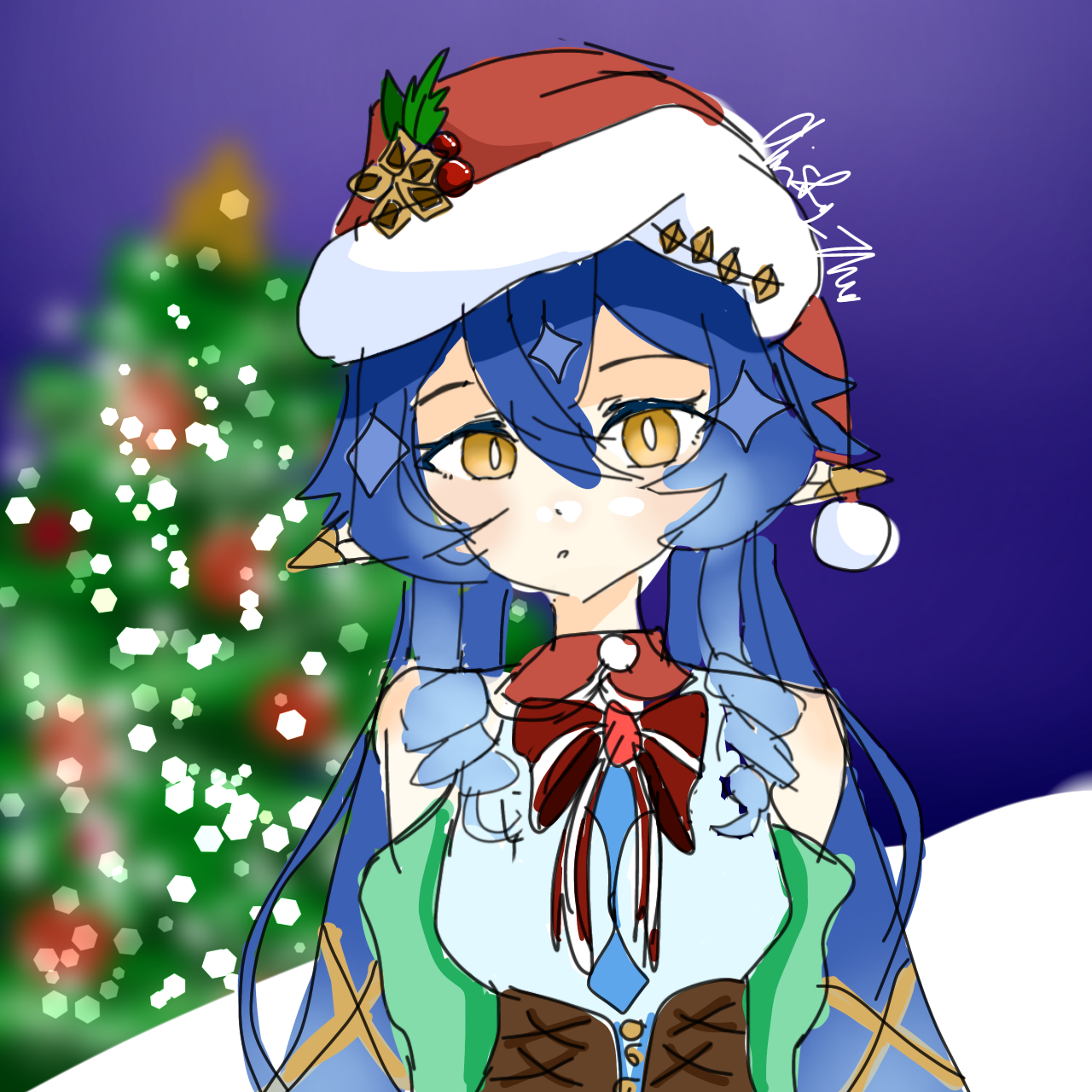 Merry Christmas! Genshin Impact | HoYoLAB
