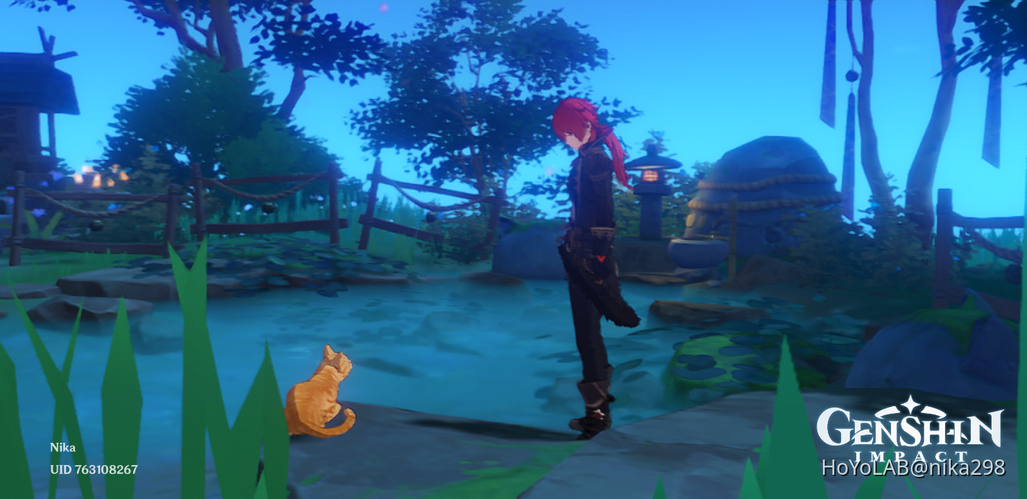diluc + cats !! Genshin Impact | HoYoLAB