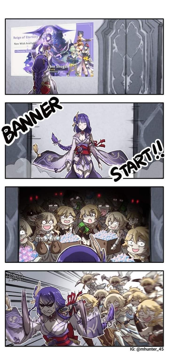 Start Raiden shogun banner Genshin Impact | HoYoLAB