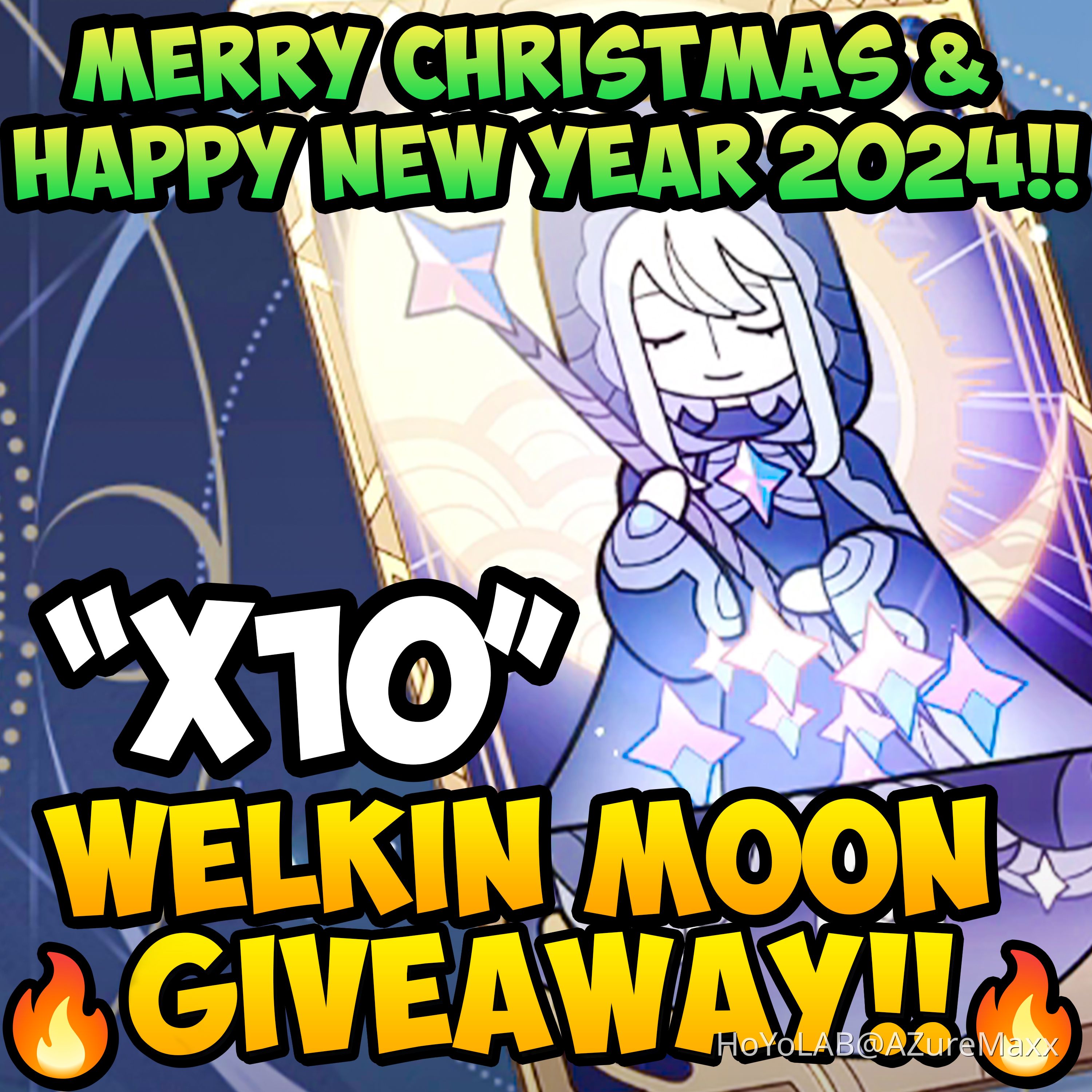 🔥🔥"10x WELKIN MOON GIVEAWAY!!"🔥🔥 How to Participate: Genshin Impact ...