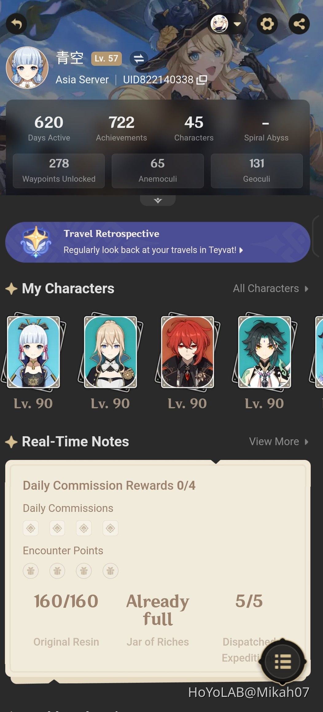 Miss my genshin account Genshin Impact | HoYoLAB