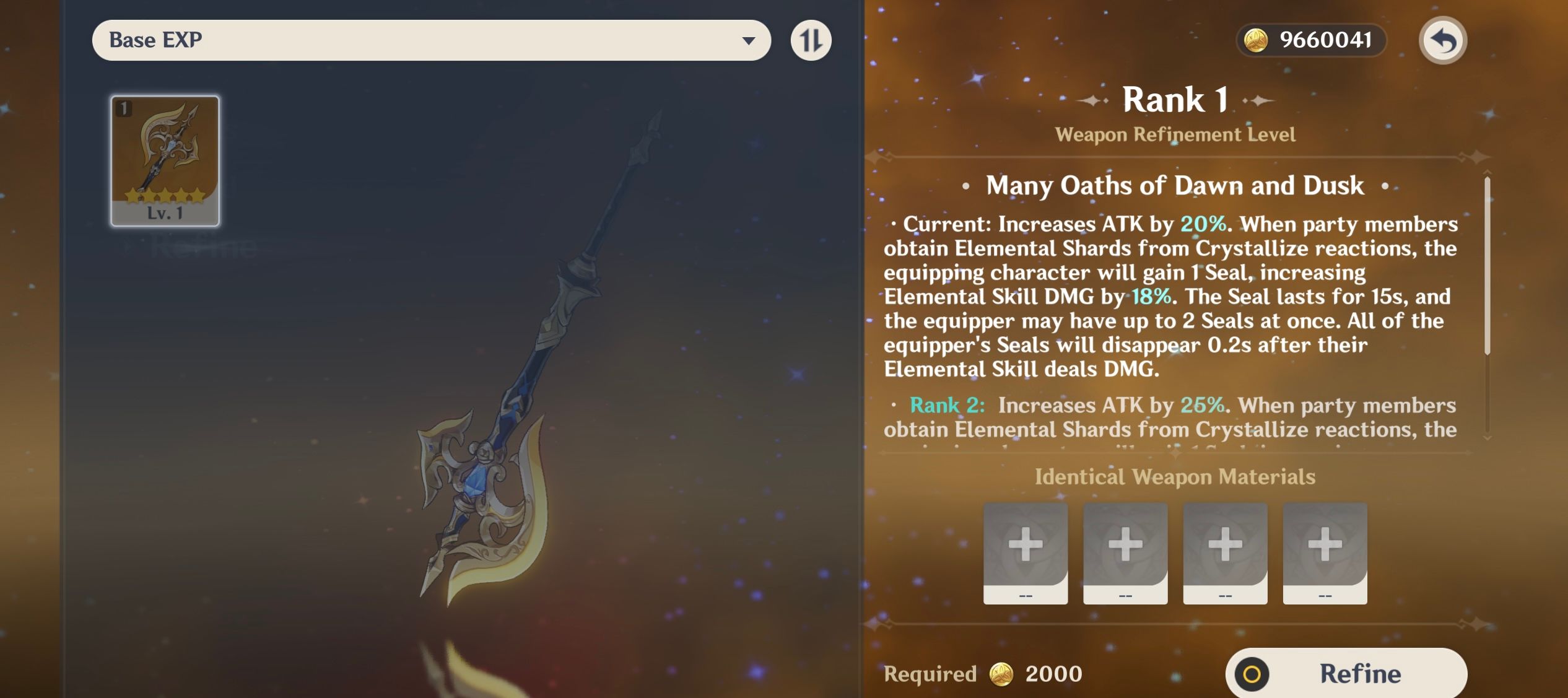 Should I refine? Genshin Impact | HoYoLAB