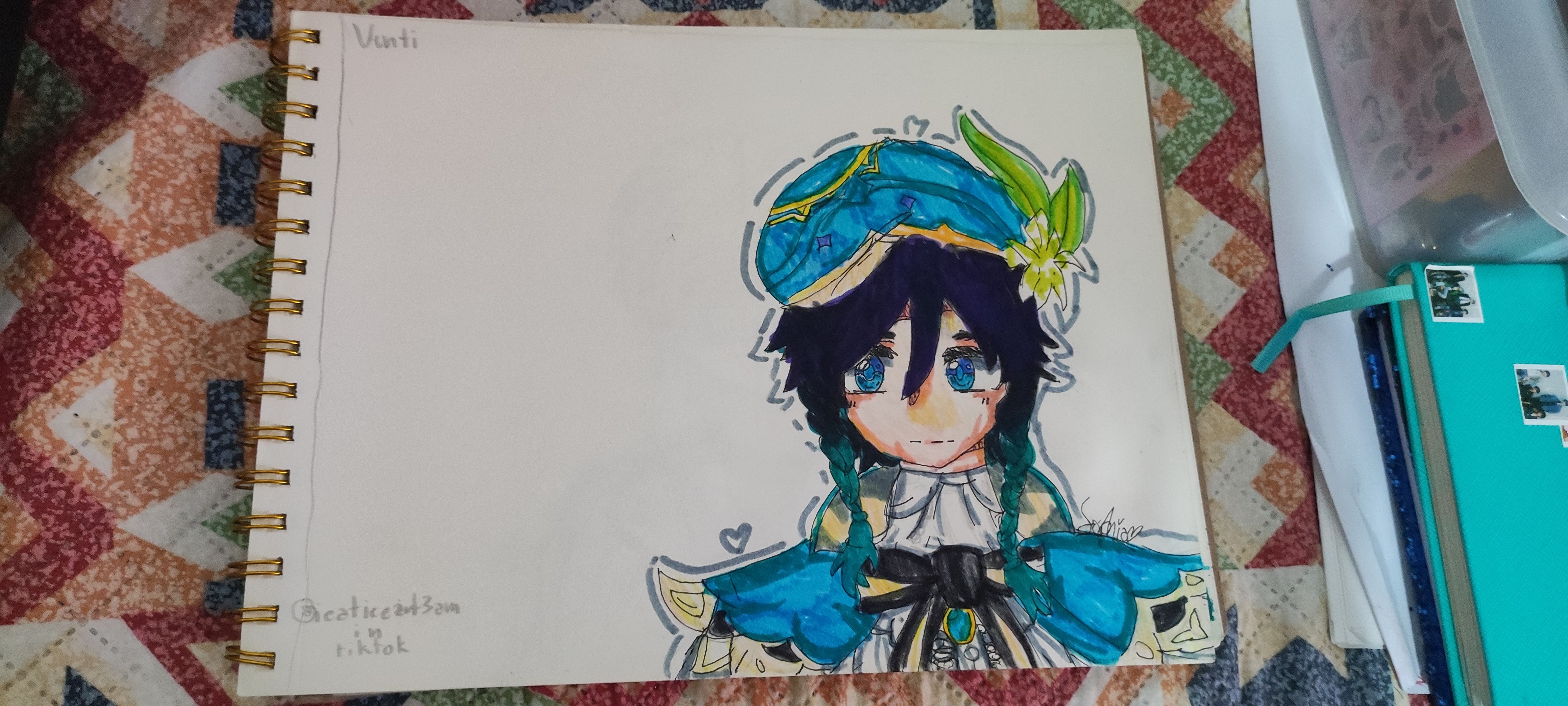 Venti Fan Art Genshin Impact | HoYoLAB