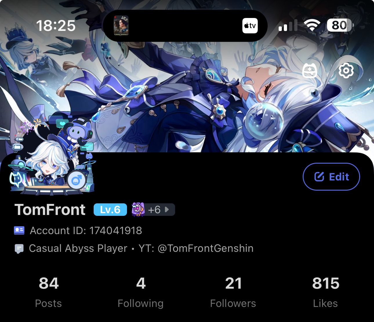 Furina’s Profile background acquired!! Genshin Impact | HoYoLAB