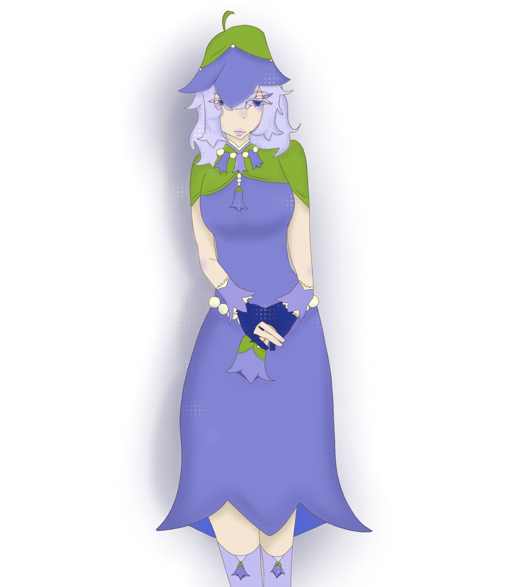 Violet grass as a Genshin character! :D Genshin Impact | HoYoLAB