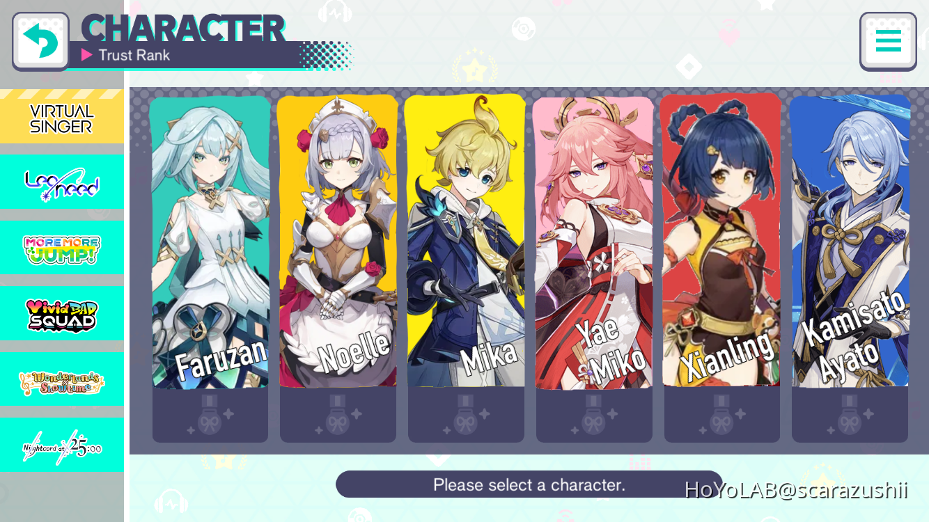 Genshin Characters as Project Sekai groups! Part One! Genshin Impact ...