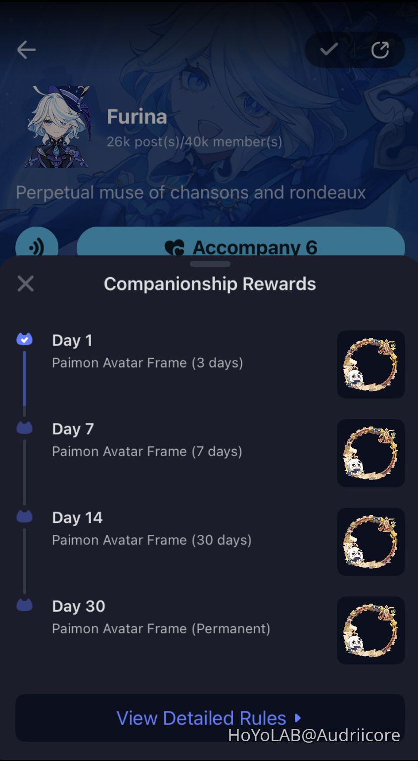 Hoyoverse, PLEASE give furina a avatar frame Genshin Impact | HoYoLAB