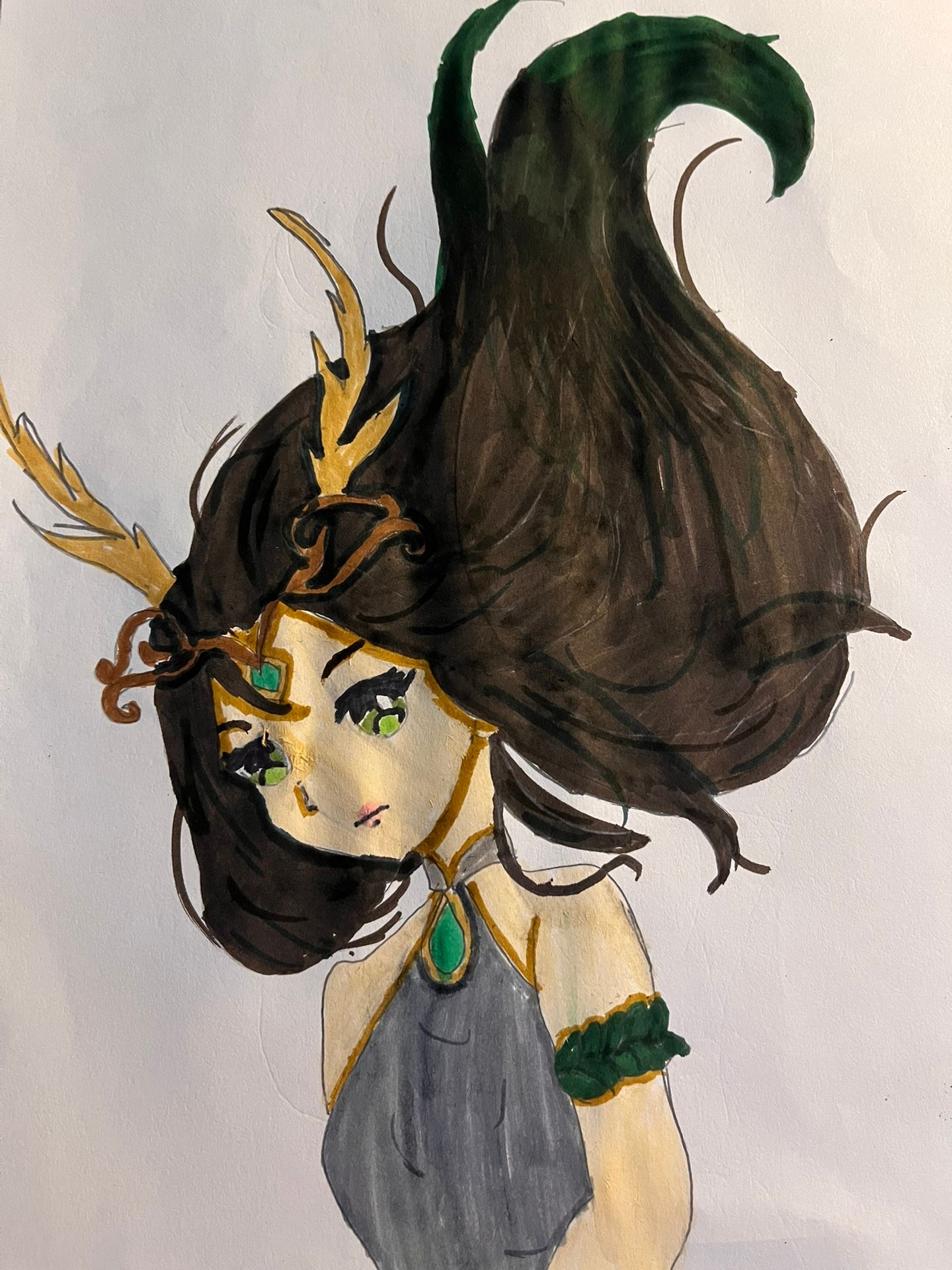 My version of greater lord rukkhadevata Genshin Impact | HoYoLAB